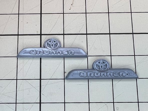 RC 4Runner Rear Emblem | 3D models download | Creality Cloud