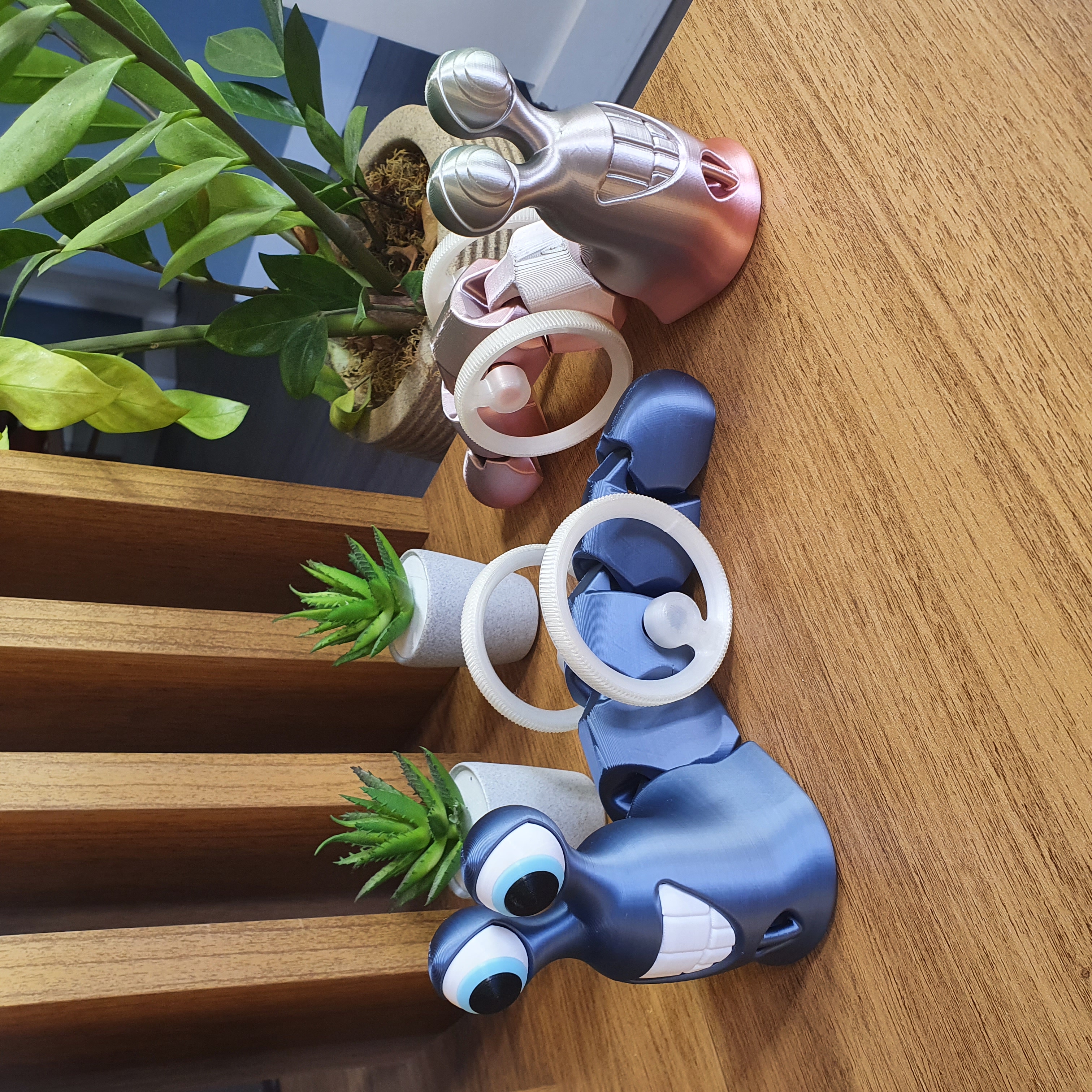 SluGo the flexi articulated running slug | 3D models download ...