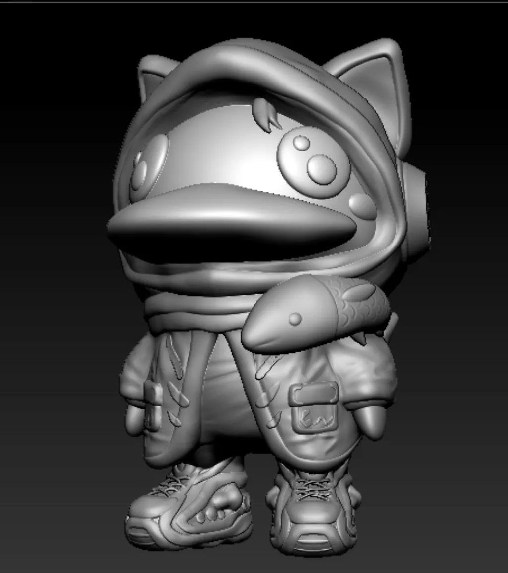 Characters & Creatures STL Download - Explosive Duck Army Duck Duckby ...