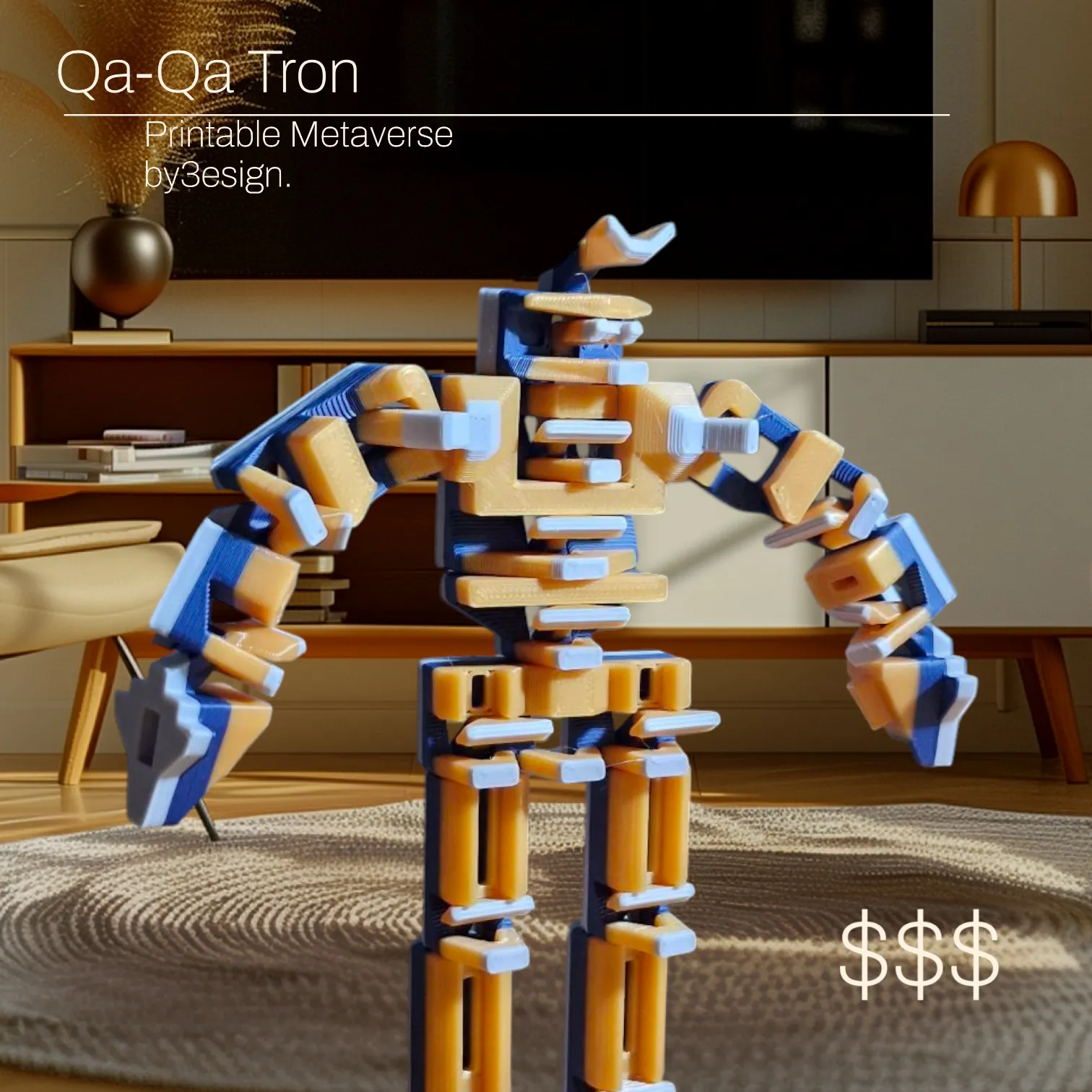 Other STL Download - Qa-Qa (Printable VRM Avatar)by 3esign