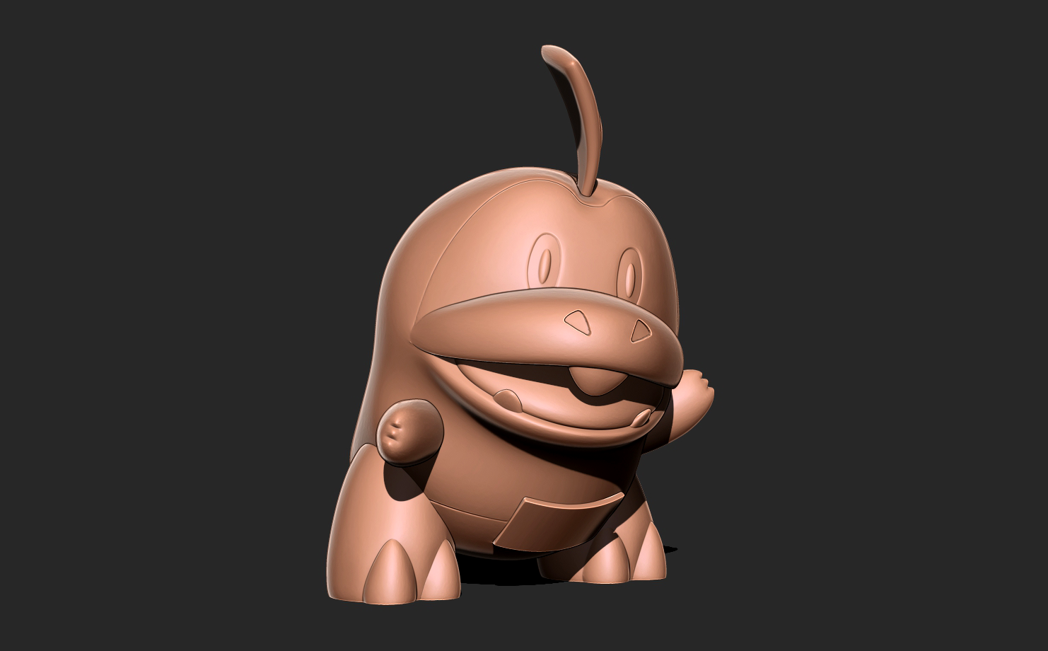 Pokemon - fuecoco 3D print model | 3D models download | Creality Cloud