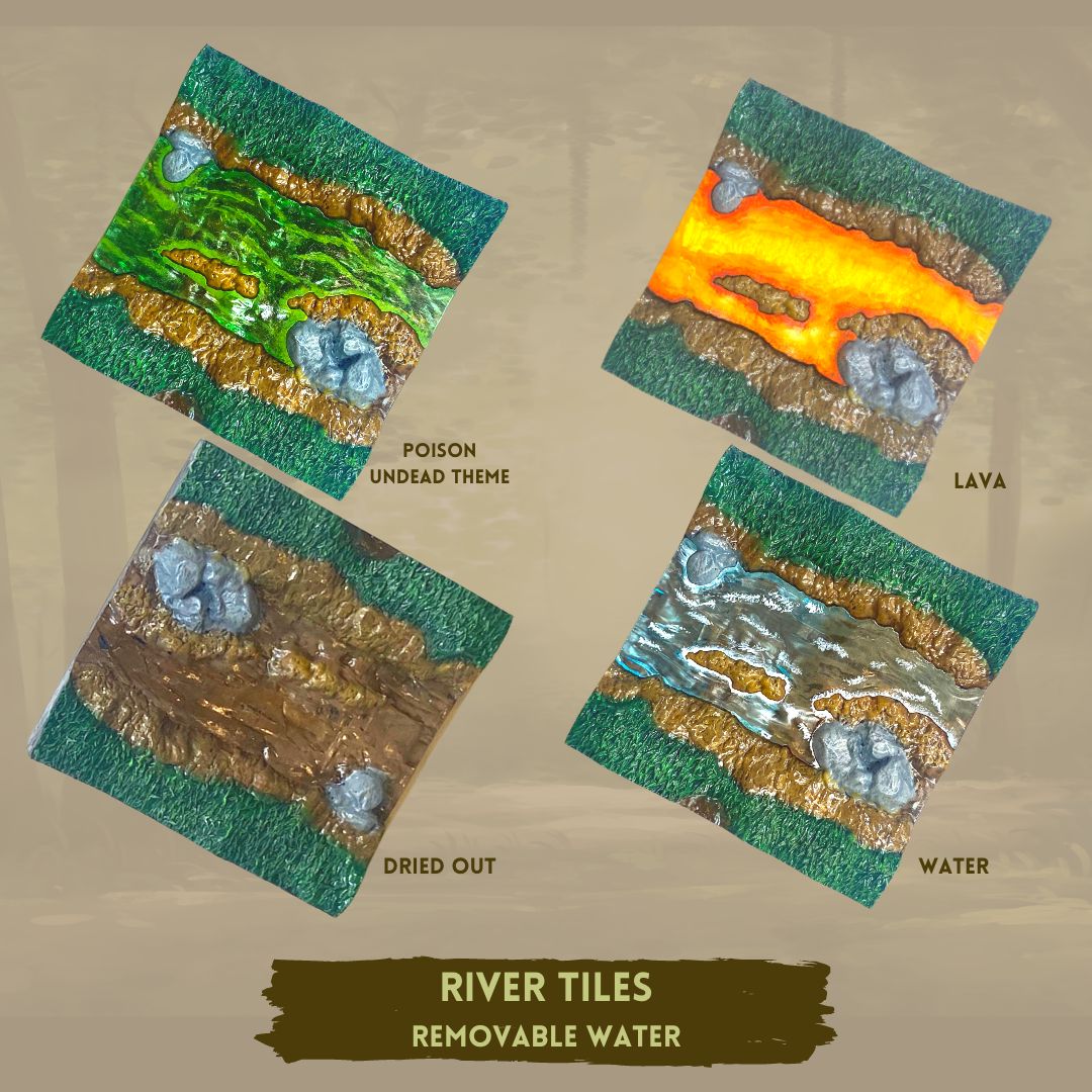 Interactive River Tile Sample - Treasure Island Kickstarter | 3D models ...