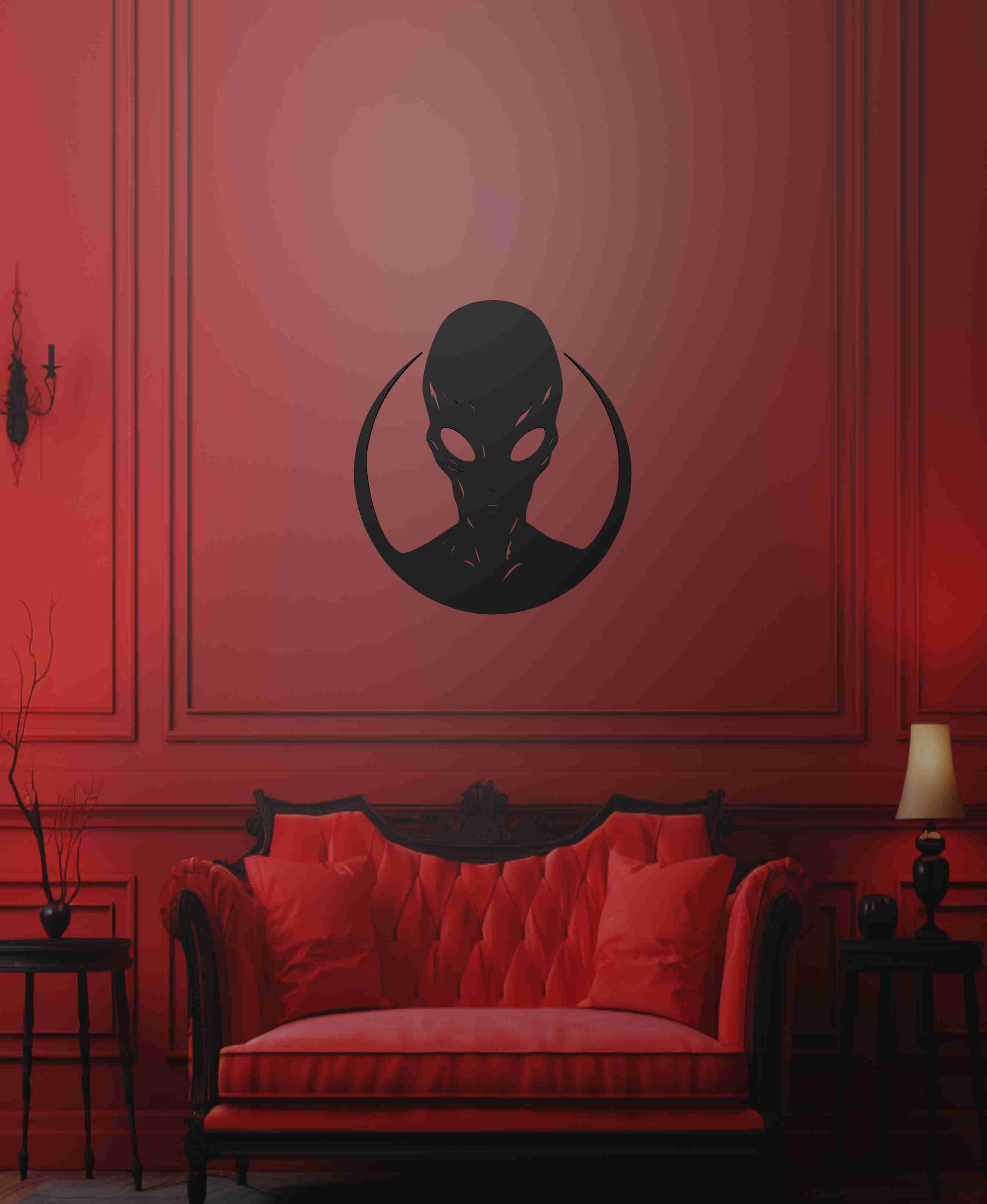 Alien Wall Art | 3D models download | Creality Cloud