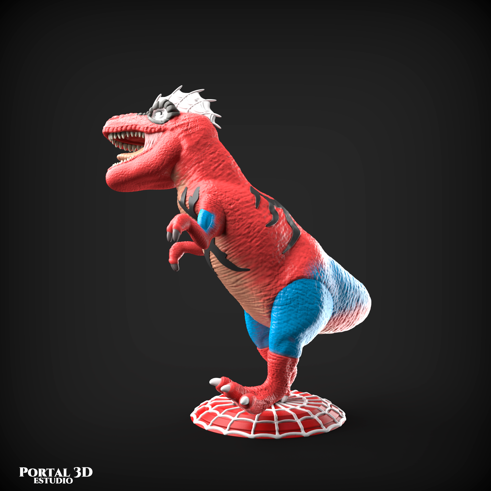 Spiderman - T-rex | 3D models download | Creality Cloud