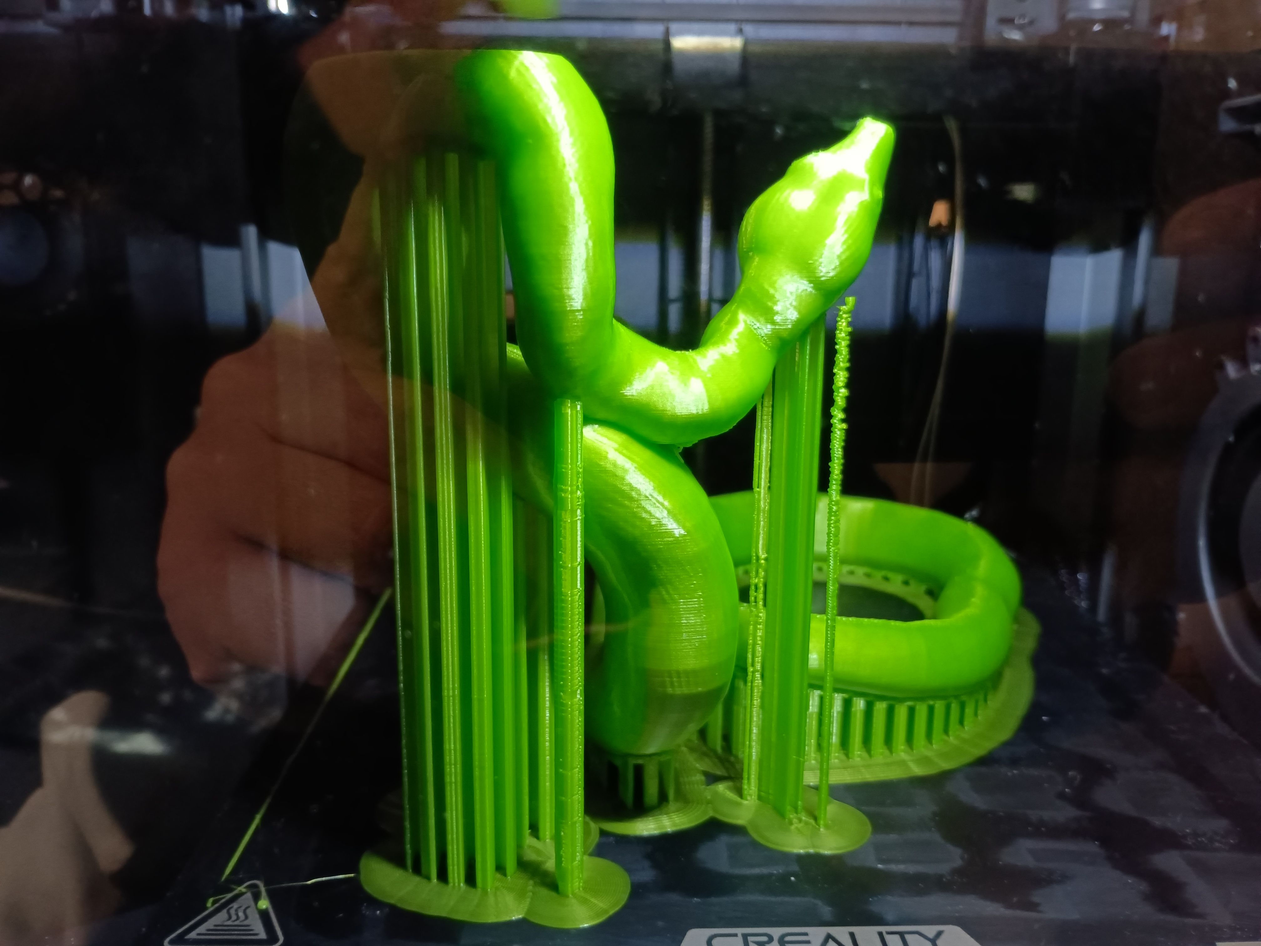 SNAKE WINE BOTTLE HOLDER | 3D models download | Creality Cloud