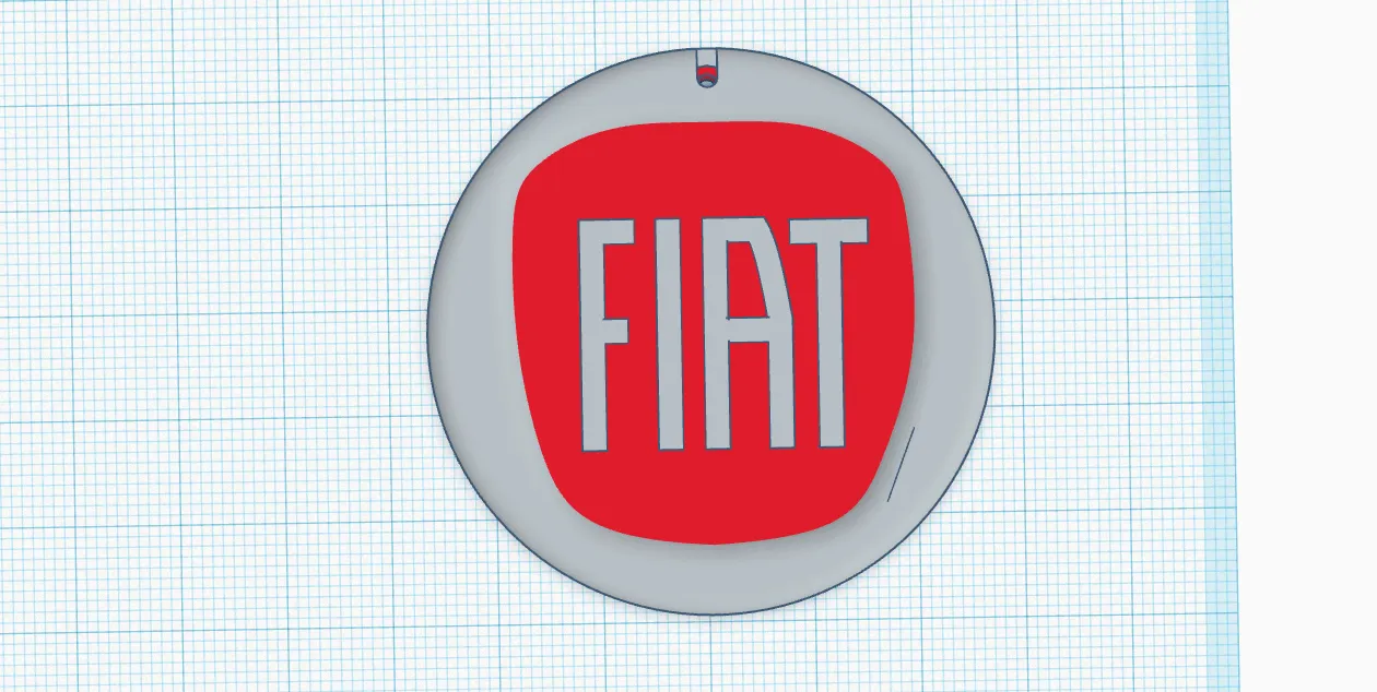 Free Jewelry & Accessories STL Download - Fiat Logolu anahtarlık (çift ...
