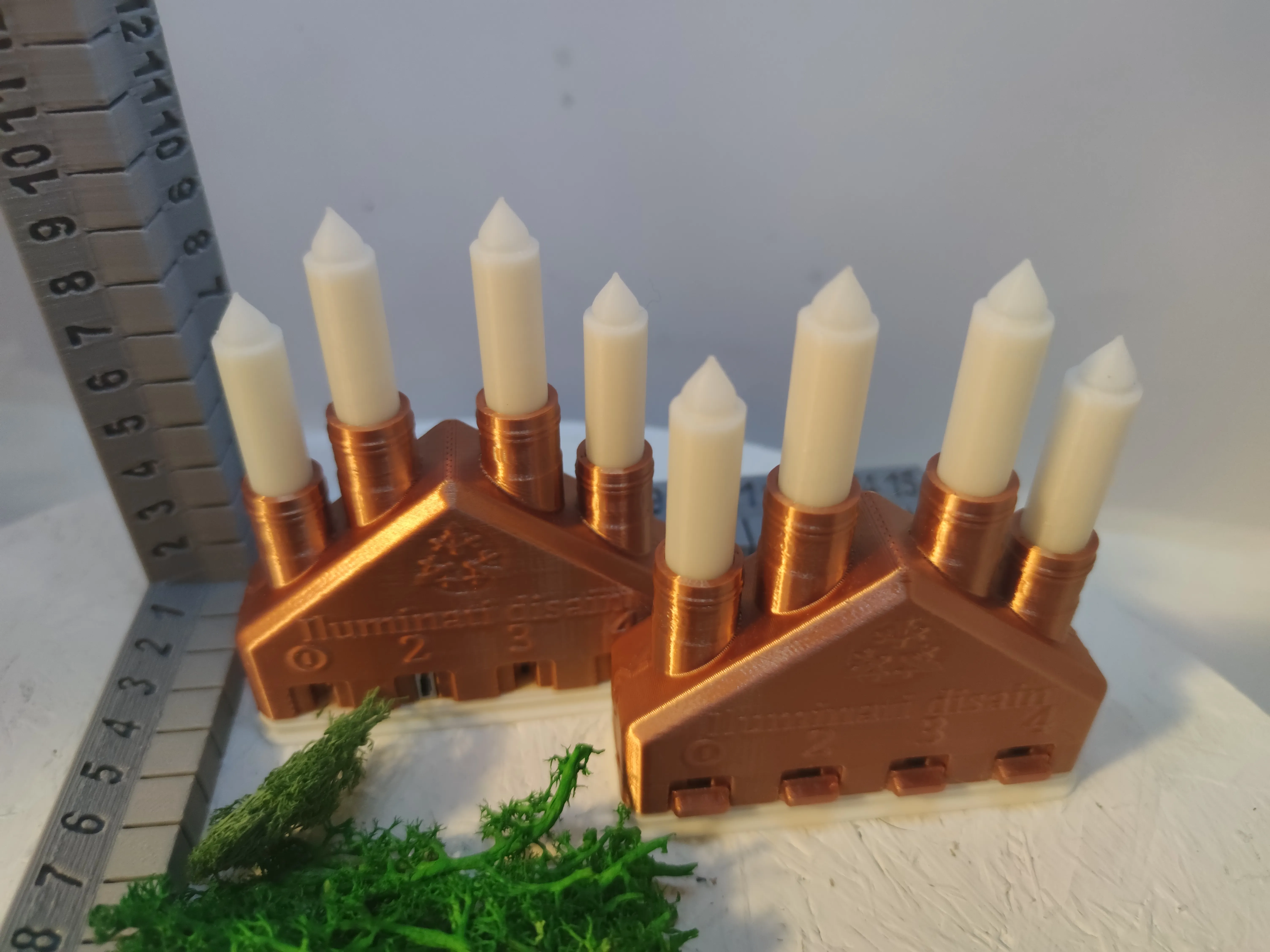Premium Mini Advent Candle | 3D models download | Creality Cloud
