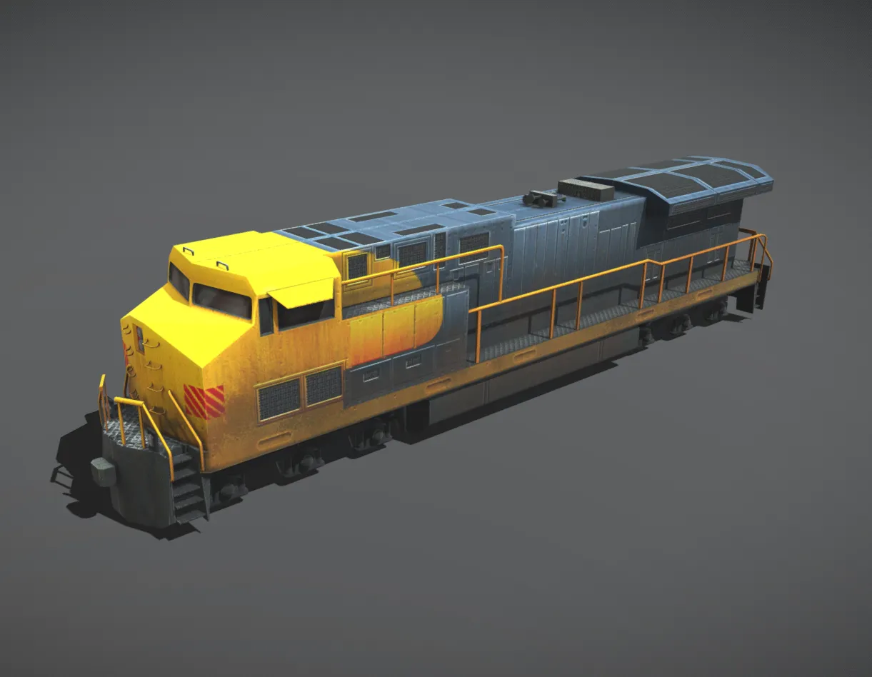 Vehicles & Machinery STL Descarga - GTA Train - neagww