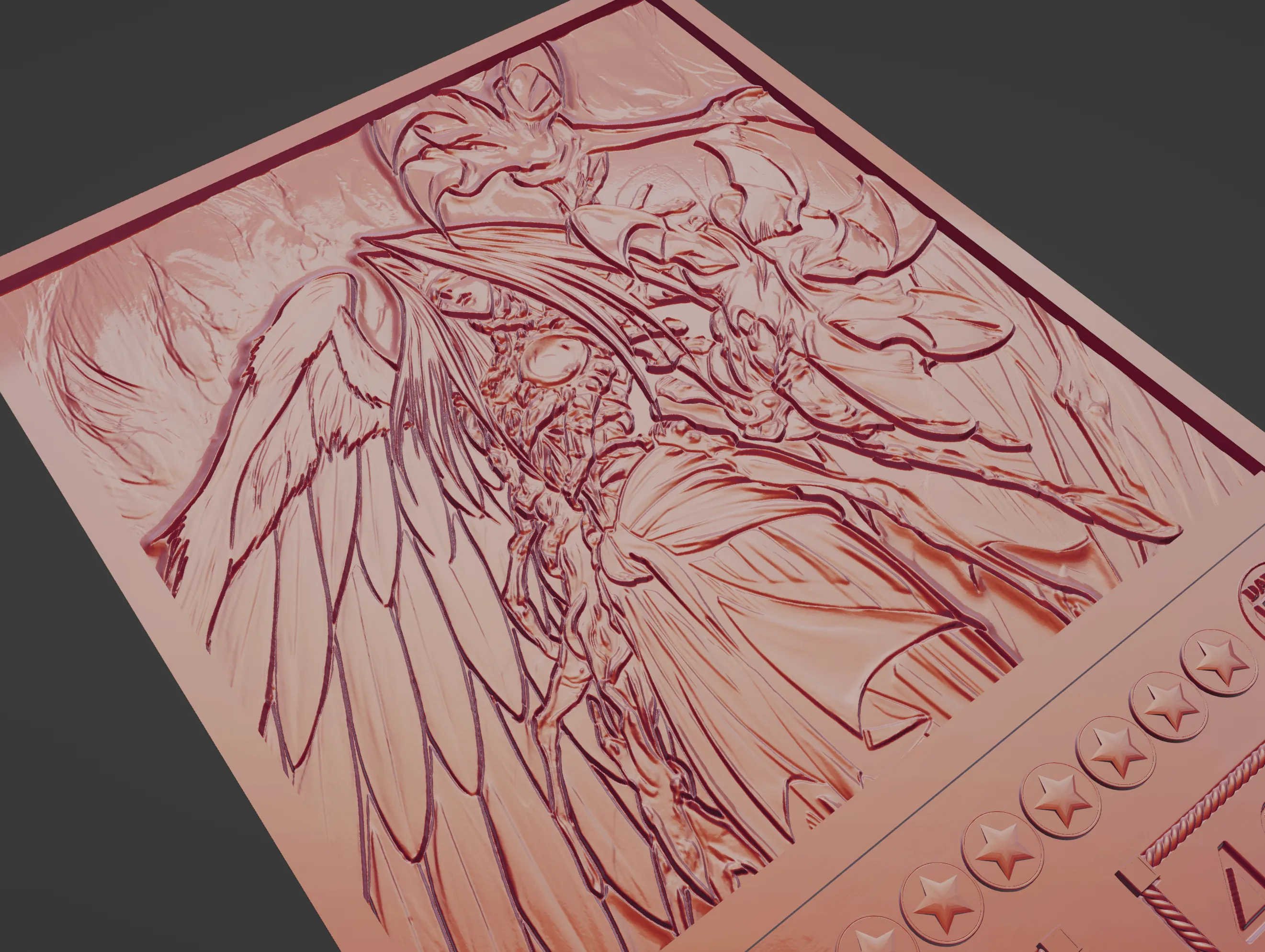 Free Other STL Download - Darkness Neosphere - yu-gi-oh!by Wsonuchiha3D