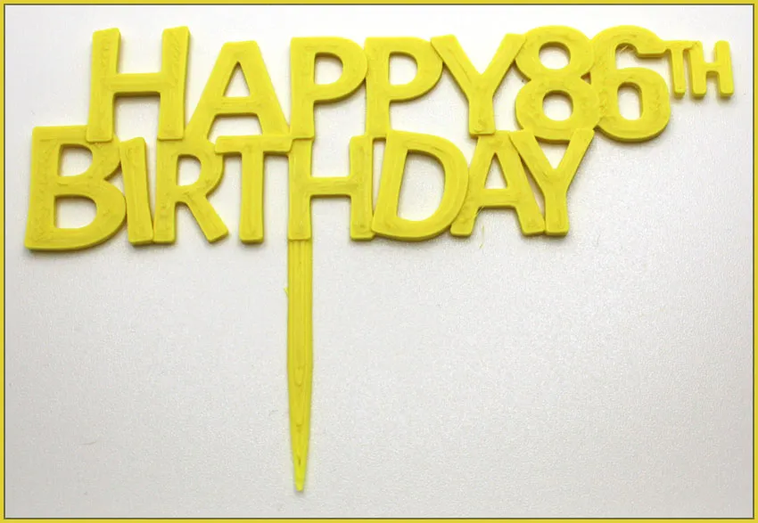 Other STL Download - Birthday Cake Toppers Pack. Ages 81 to 90by Kalbo