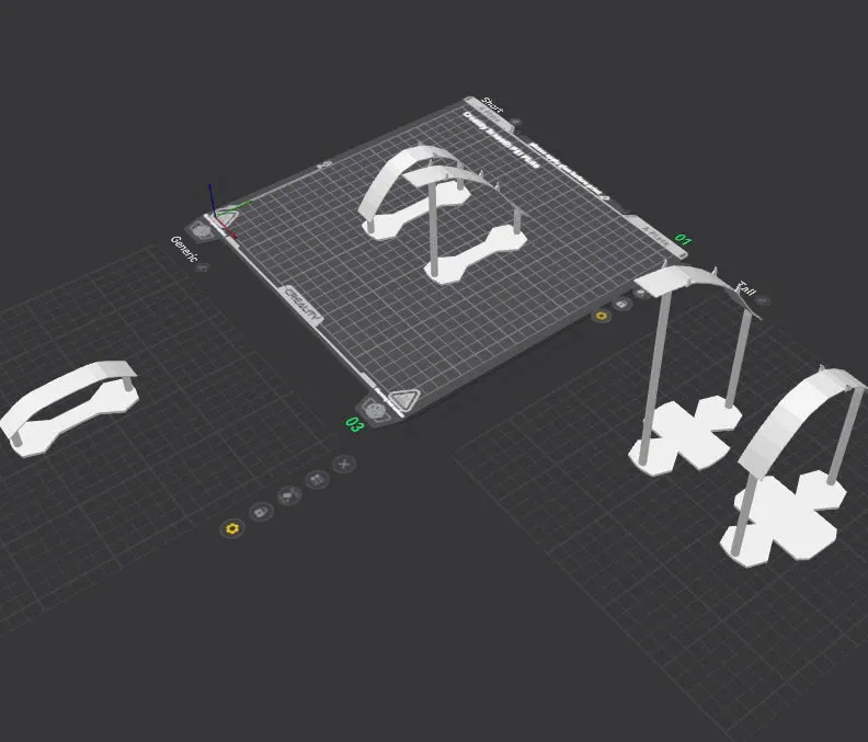 3D Printer Files | 3MF File | Stands for V2 Articulated Dragons ...