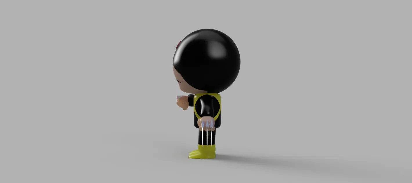 Characters & Creatures STL Download - Marvel Comics Mini Cyclops ...