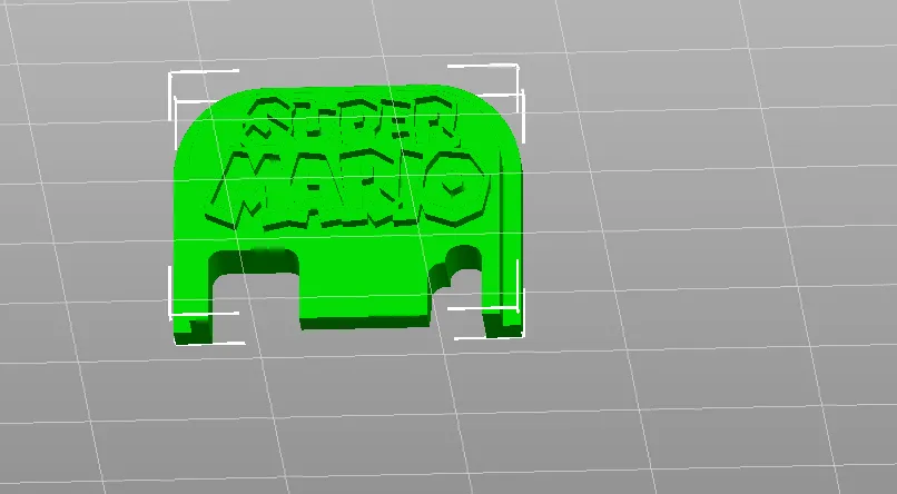 super mario glock backplate | 3D模型下载 | 创想云