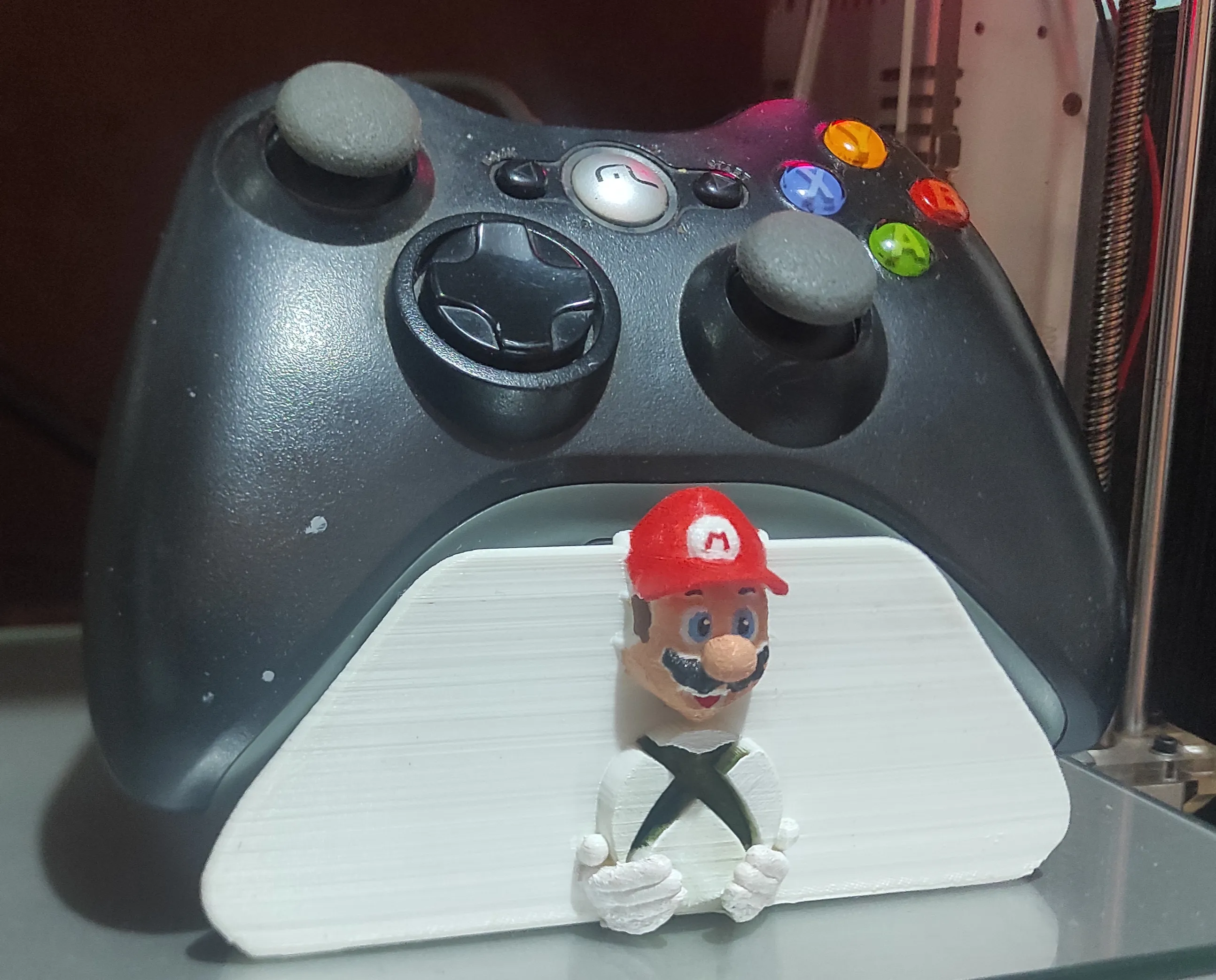 Board Games & Card Games STL Descarga - Xbox Super Mario Bros Controller Stand - VLBox3D Tecnologia