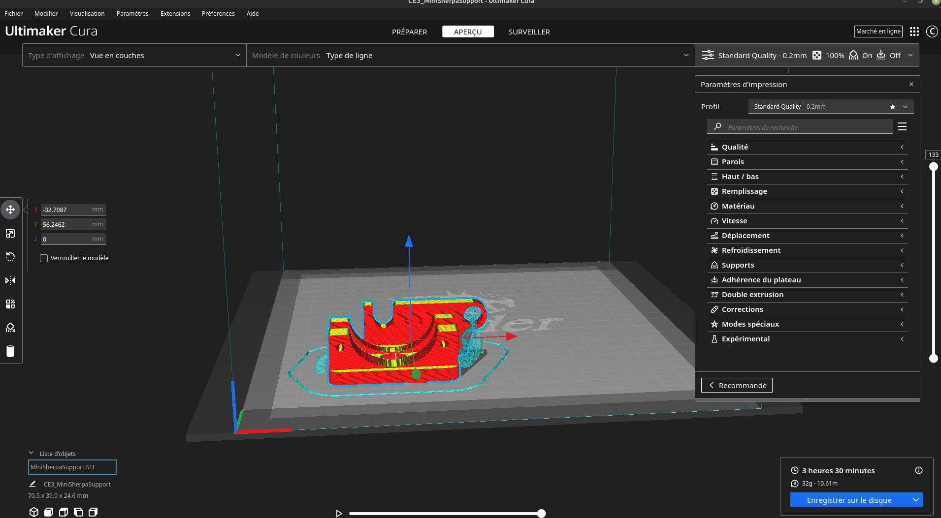 Ender3V2 - Combo Creality Spider head / mini-Sherpa extruder | 3D ...