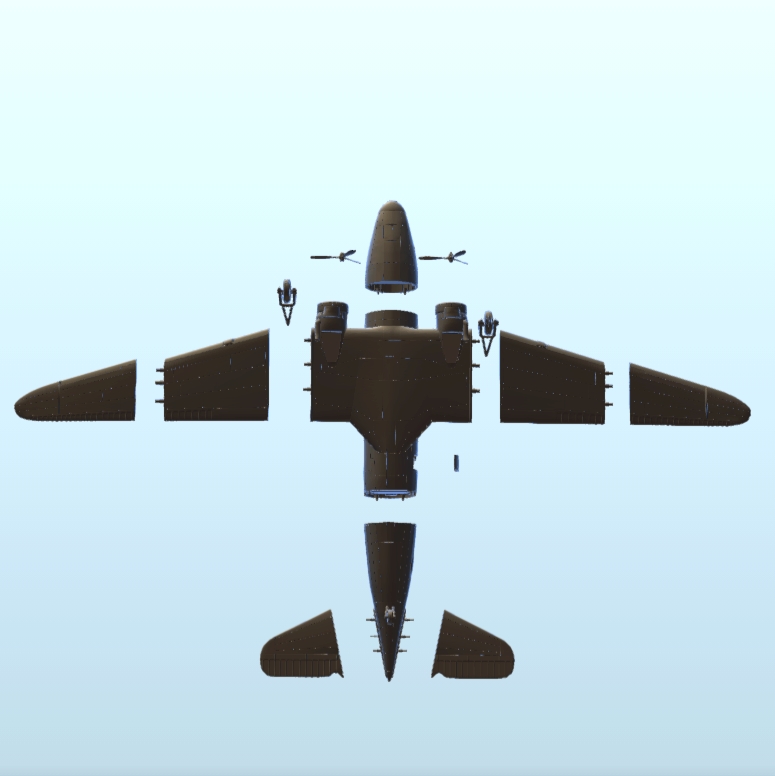 Lisunov Li-2 - WW2 Terrain plane aircraft diaroma | 3D models download ...