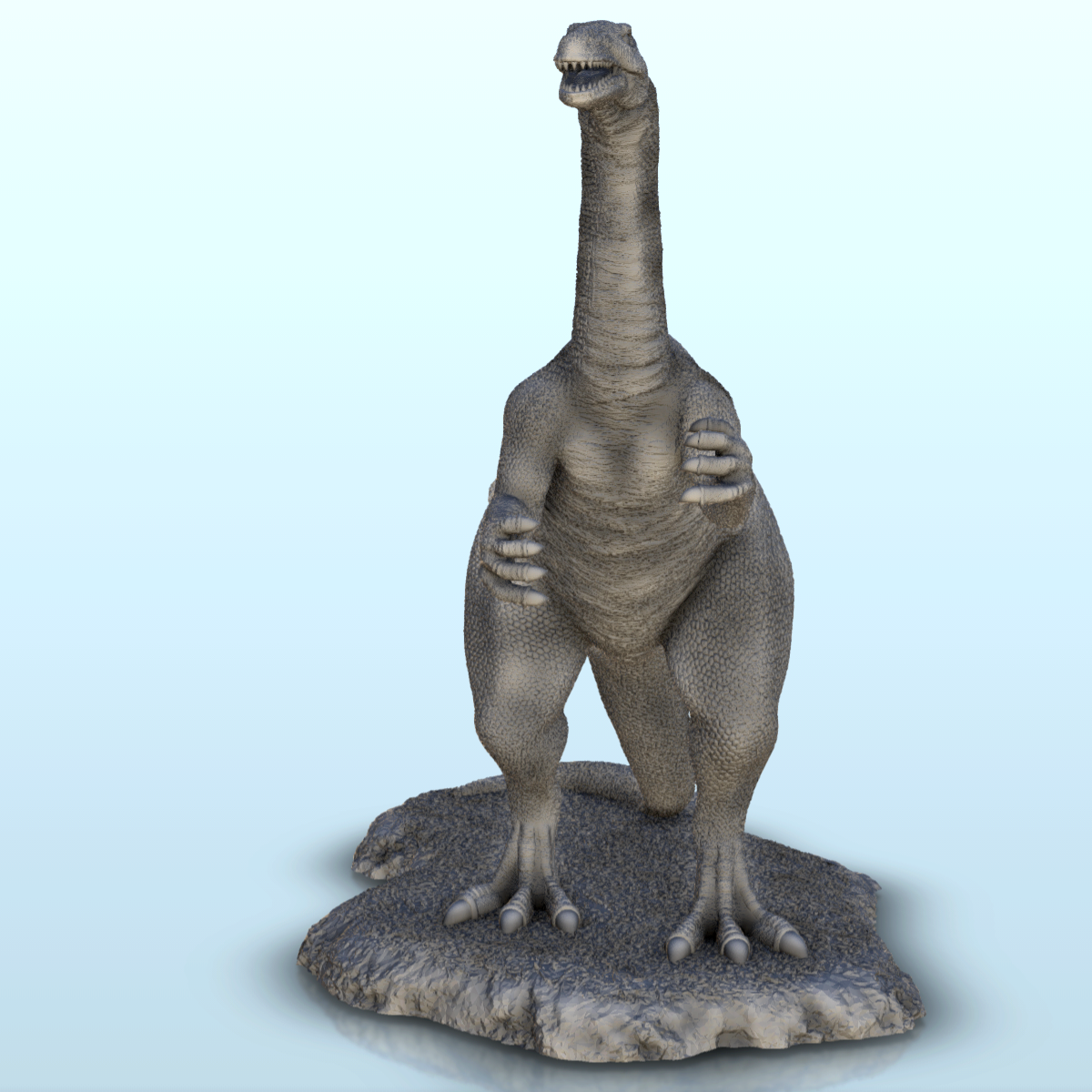 Plateosaurus dinosaur (11) - miniatures figure statue scener | 3D ...