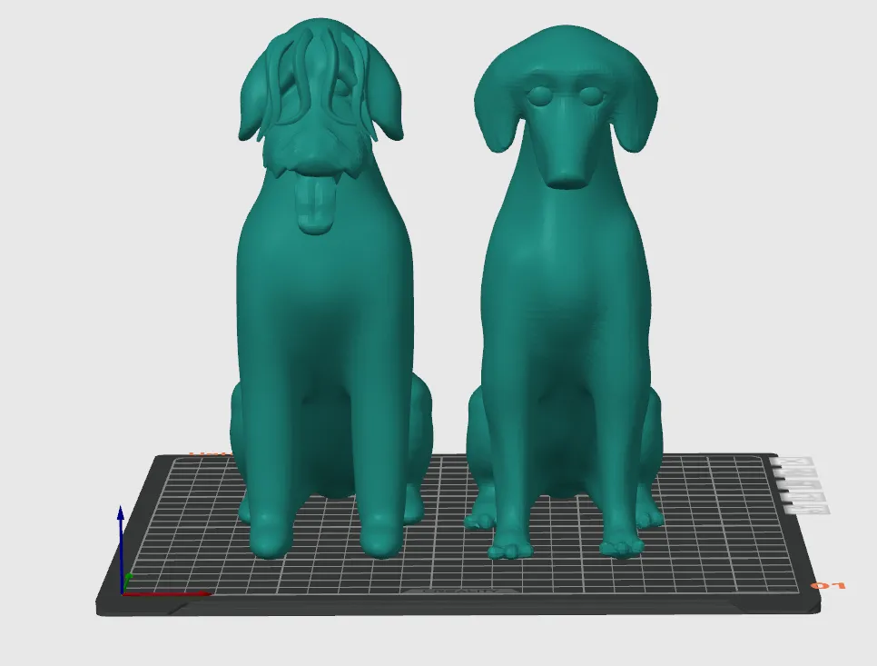 Free Characters & Creatures STL Download - Labrador Retriever ...