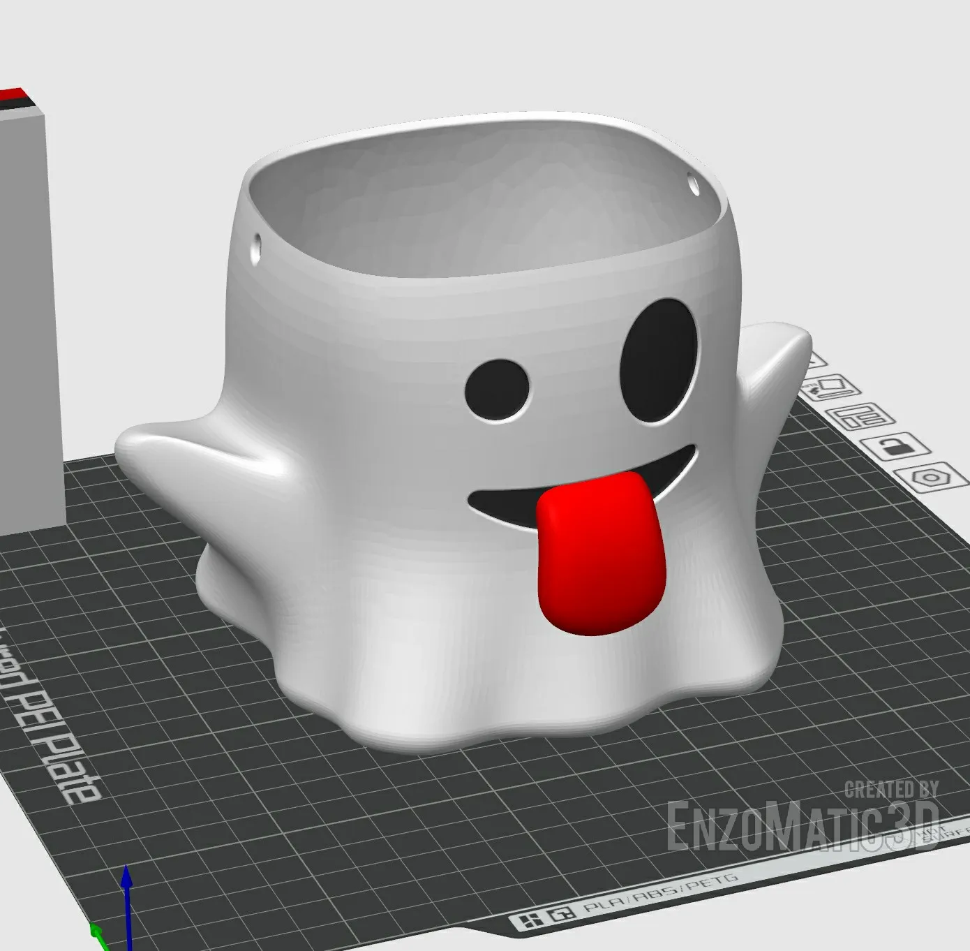 Other STL Download - Ghost Candy bucket trick or treat Halloween spooky ...