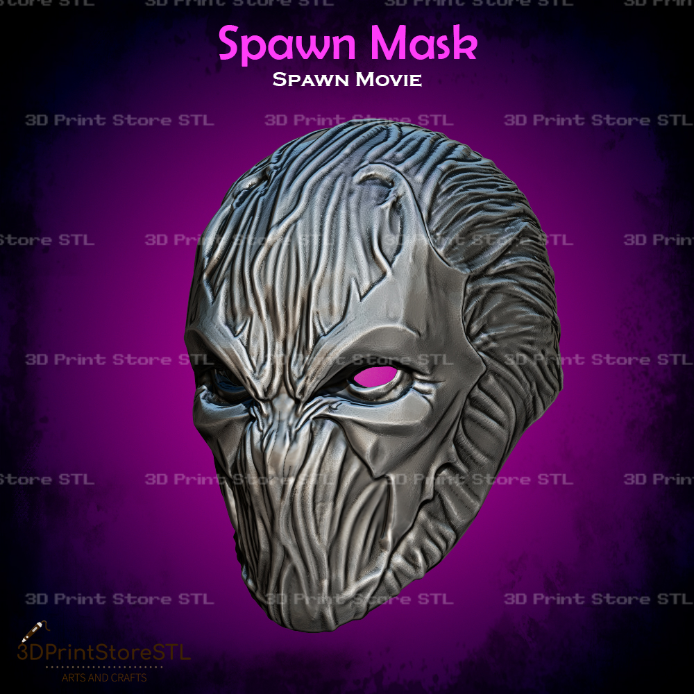Spawn Mask Cosplay Spawn Movie - STL File | 3D models download ...