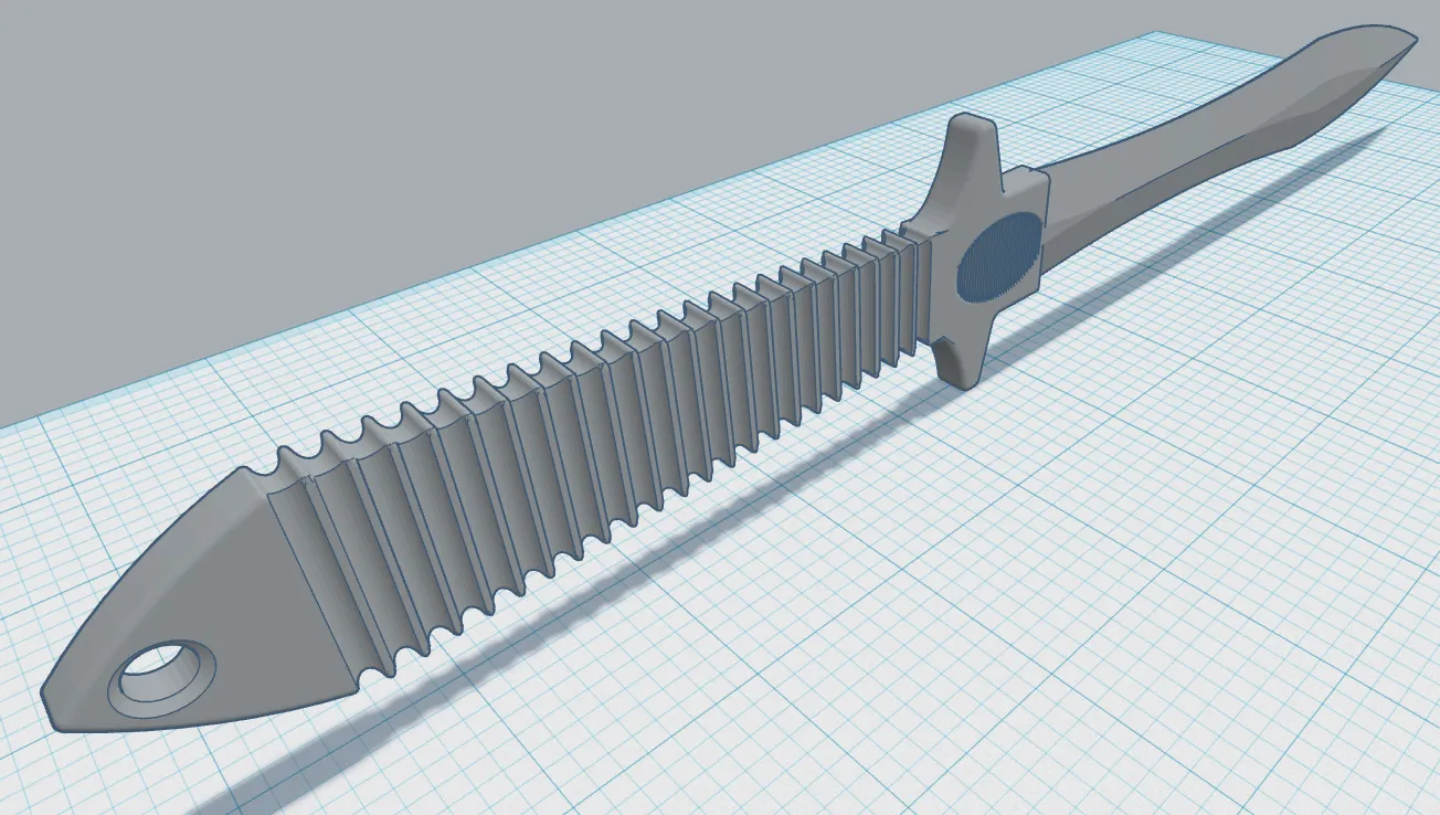 3D Printer Files | 3MF File | FS Knife 24 | Creality Cloud