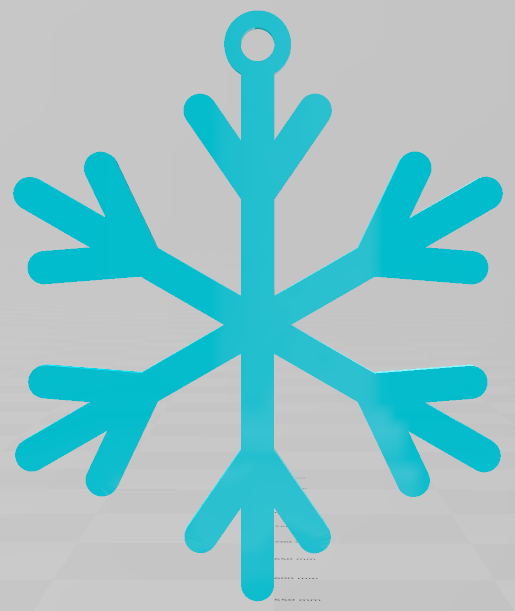 EASY TO PRINT, SNOWFLAKE, CHRISTMAS ORNAMENT 8, ORNAMENTS | 3D models ...