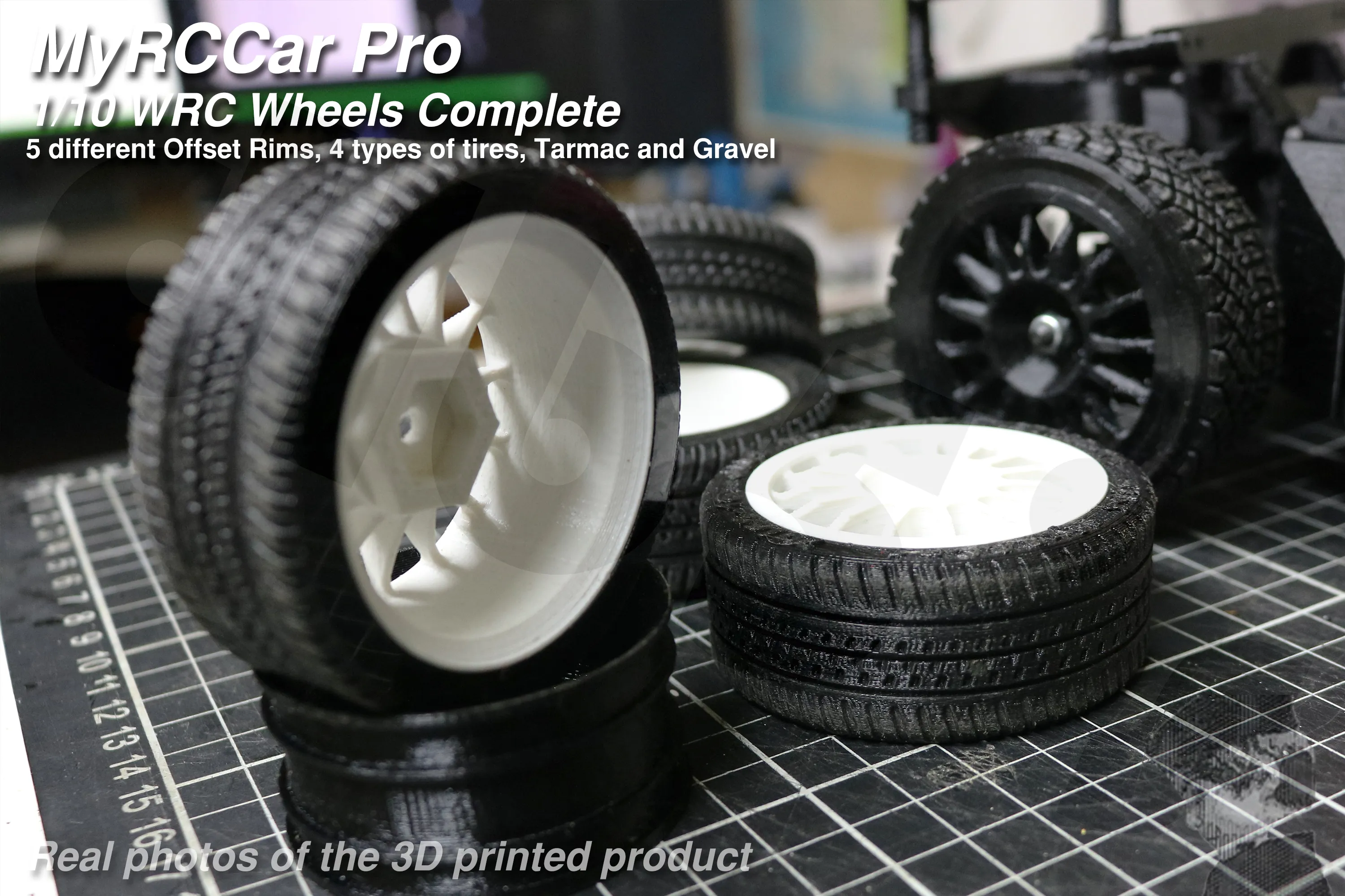 Electronics & RC (Remote Control) STL Download - MyRCCar WRC Wheels 1/ ...