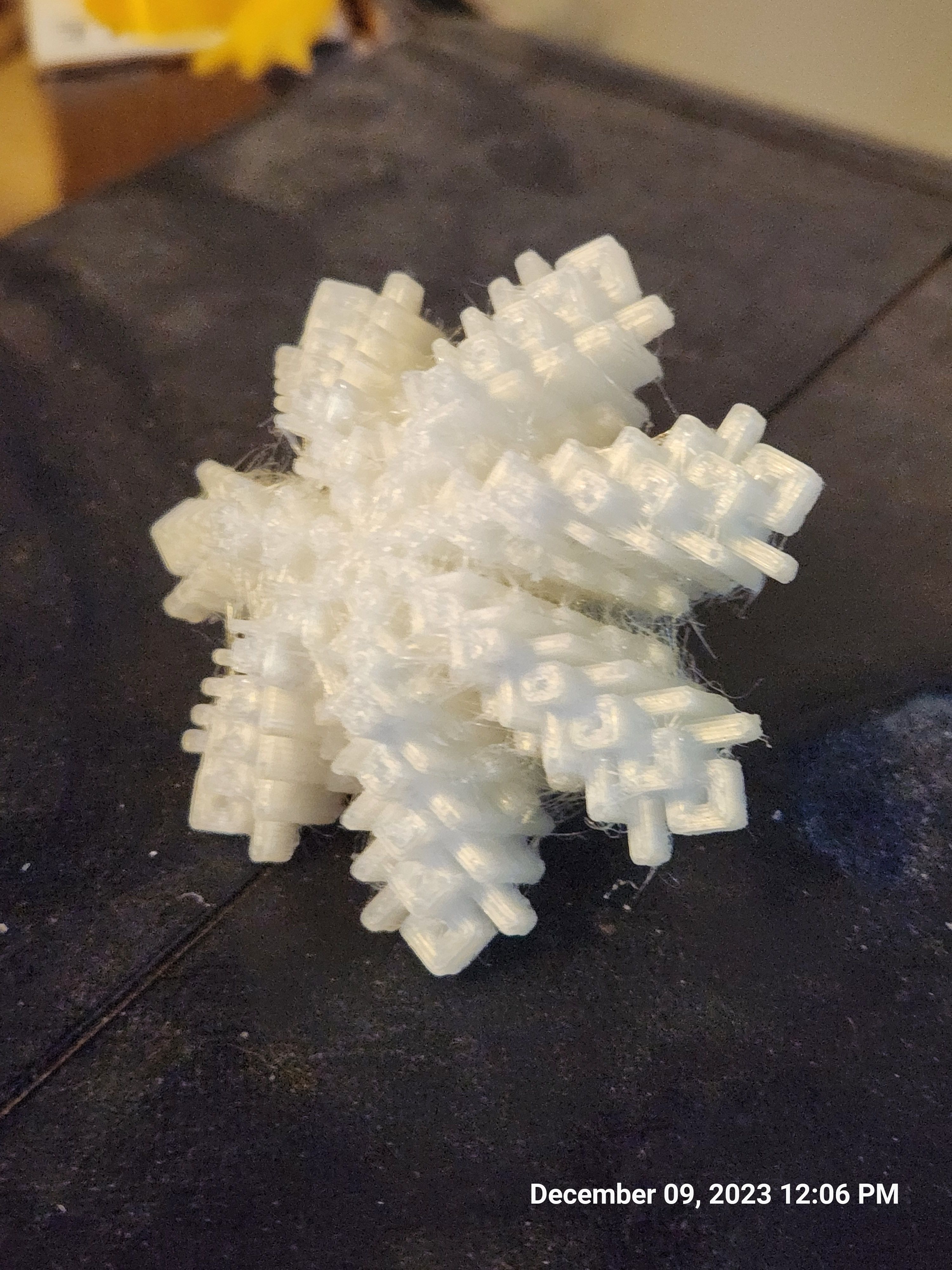 Ultimate 3D Snowflake | 3D models download | Creality Cloud