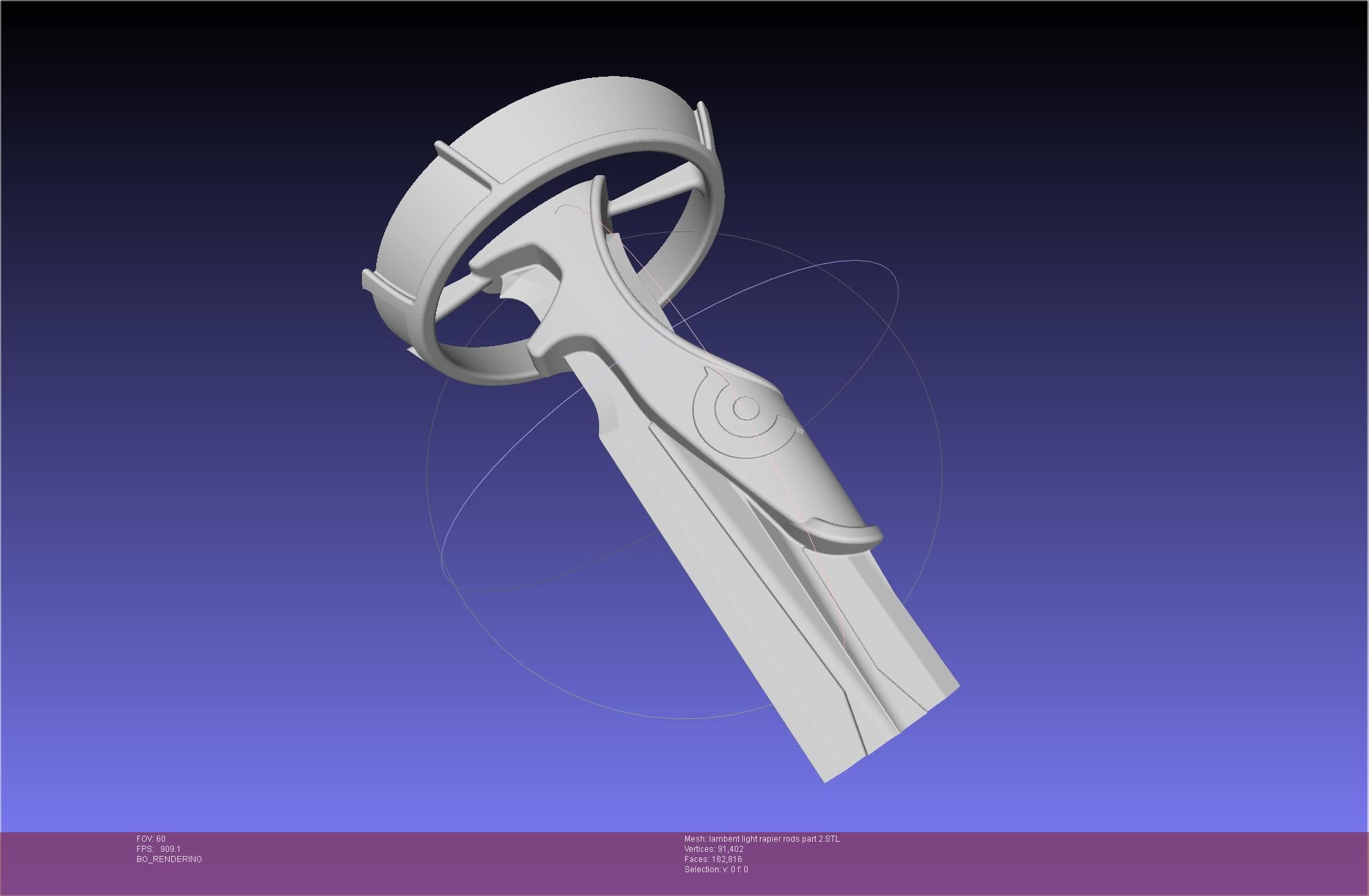 Sword Art Online Asuna Lambent Light Rapier Model | 3D models download ...