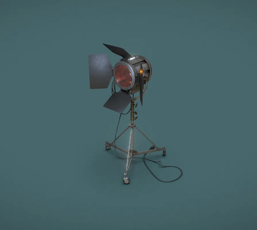 Lighting & Lamps STL Download - Spotlight On Tripodby neagww
