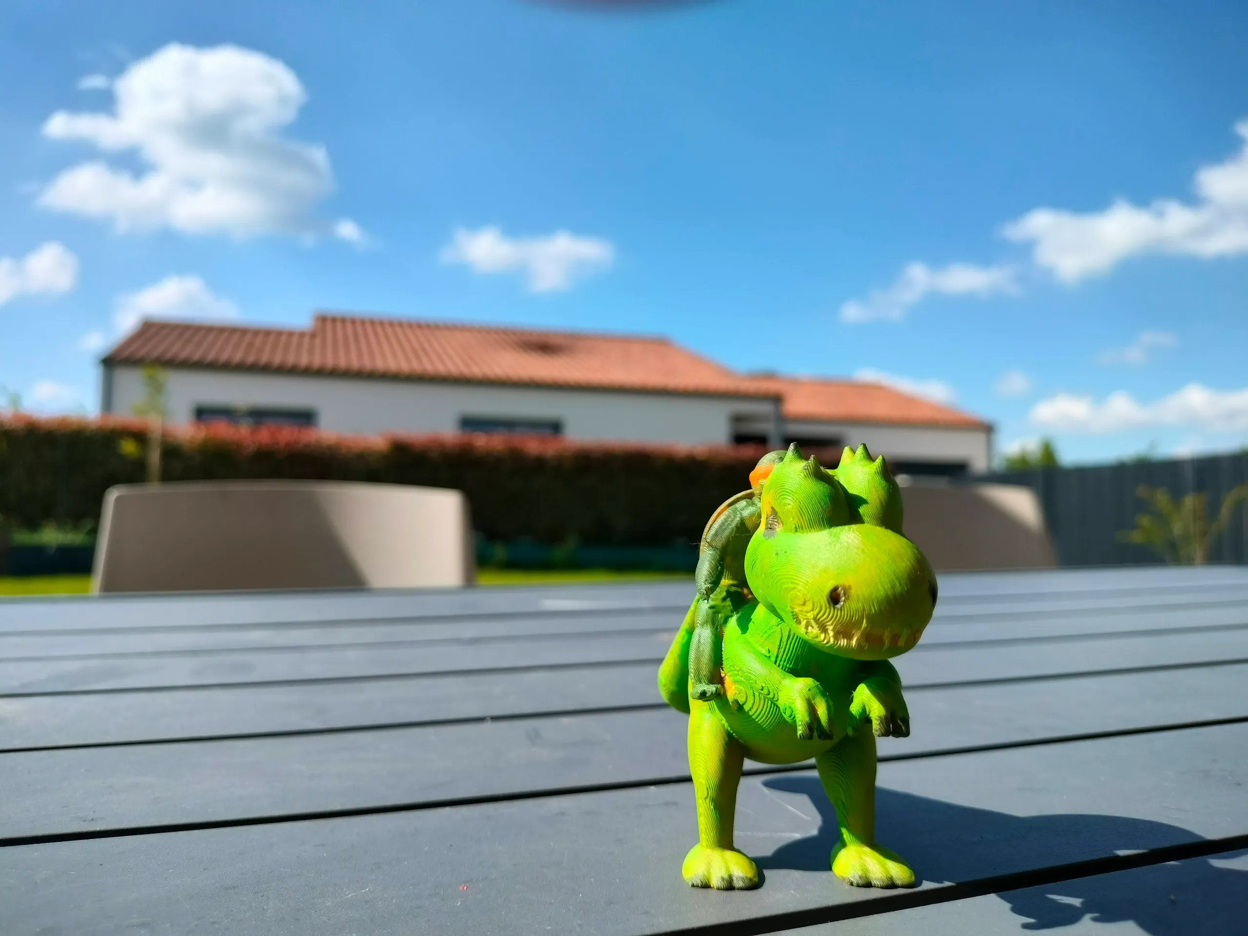 3D Printer Files | 3MF File | TMNT - T-REX with Ninja Turtle / Tortue ...