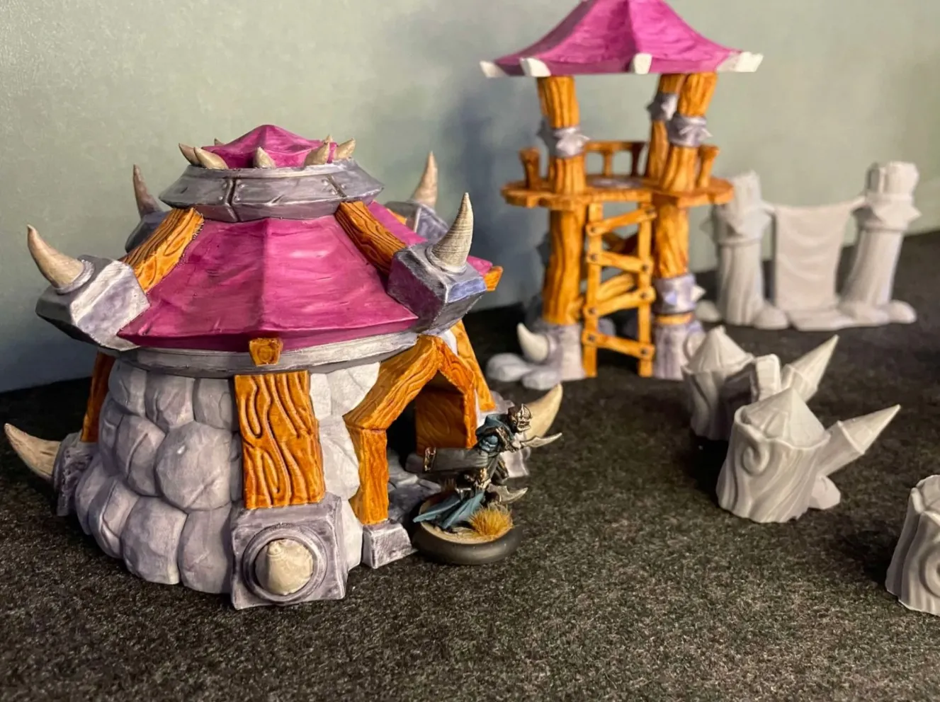 Wargame Fantasy - Orc Hut | 3D models download | Creality Cloud