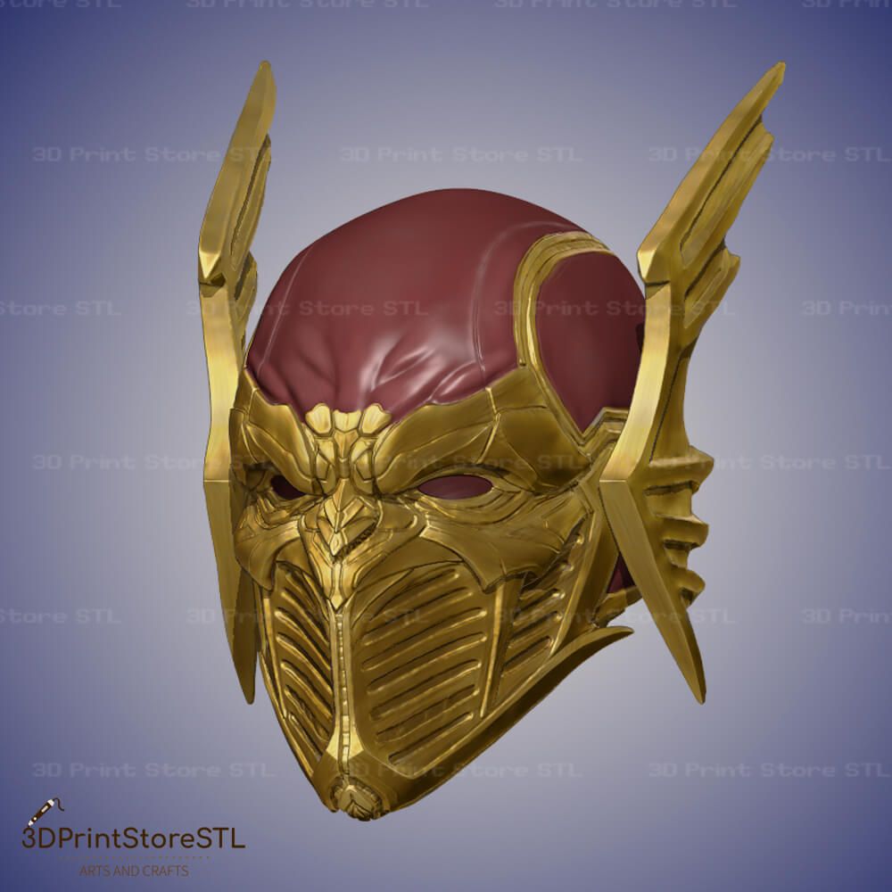 Red Death Batman Mask From DC Comics - Cosplay | 3D-Modelle ...