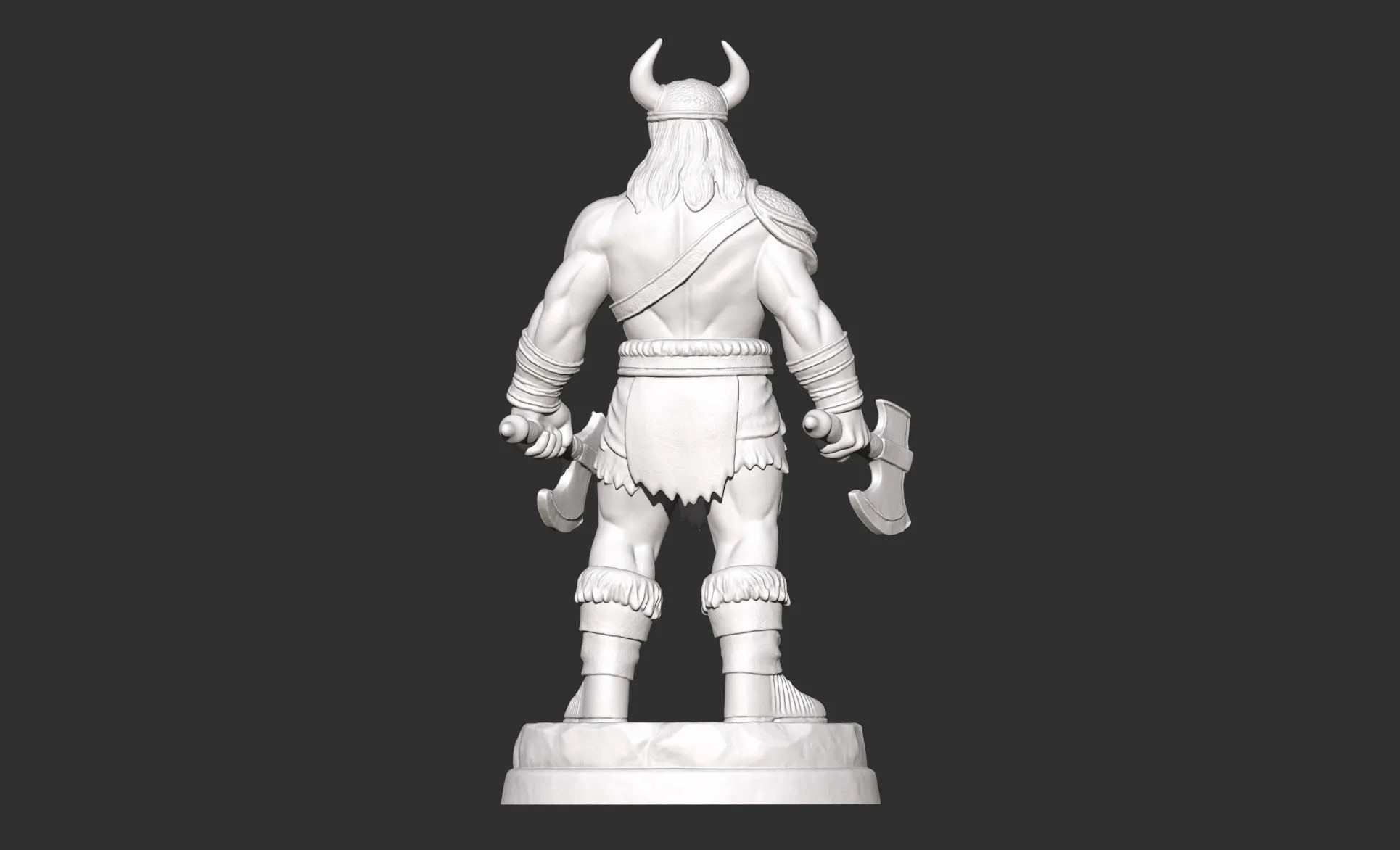 3D Printer Files | 3MF File | Barbarian Warrior | Creality Cloud