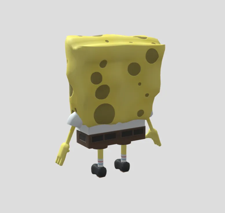 Characters & Creatures STL Download - SpongeBobby neagww