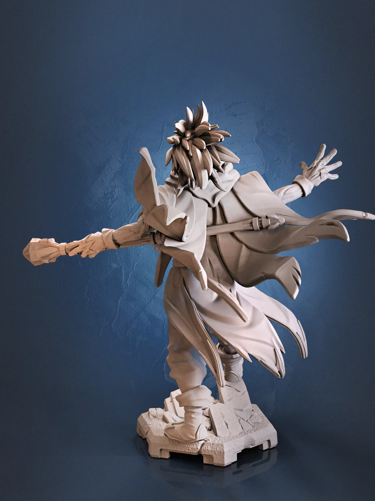 Characters & Creatures STL Download - Syous Magic Userby Dragun Studios