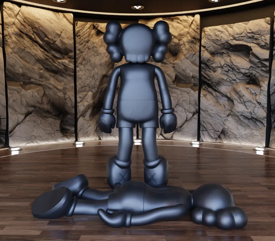 Other STL Download - Kaws Companion 2020 Fan Art Toyby ArtToyCollector