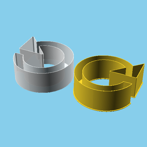 Arrow Full Turn, nestable box (v1) | 3D models download | Creality Cloud