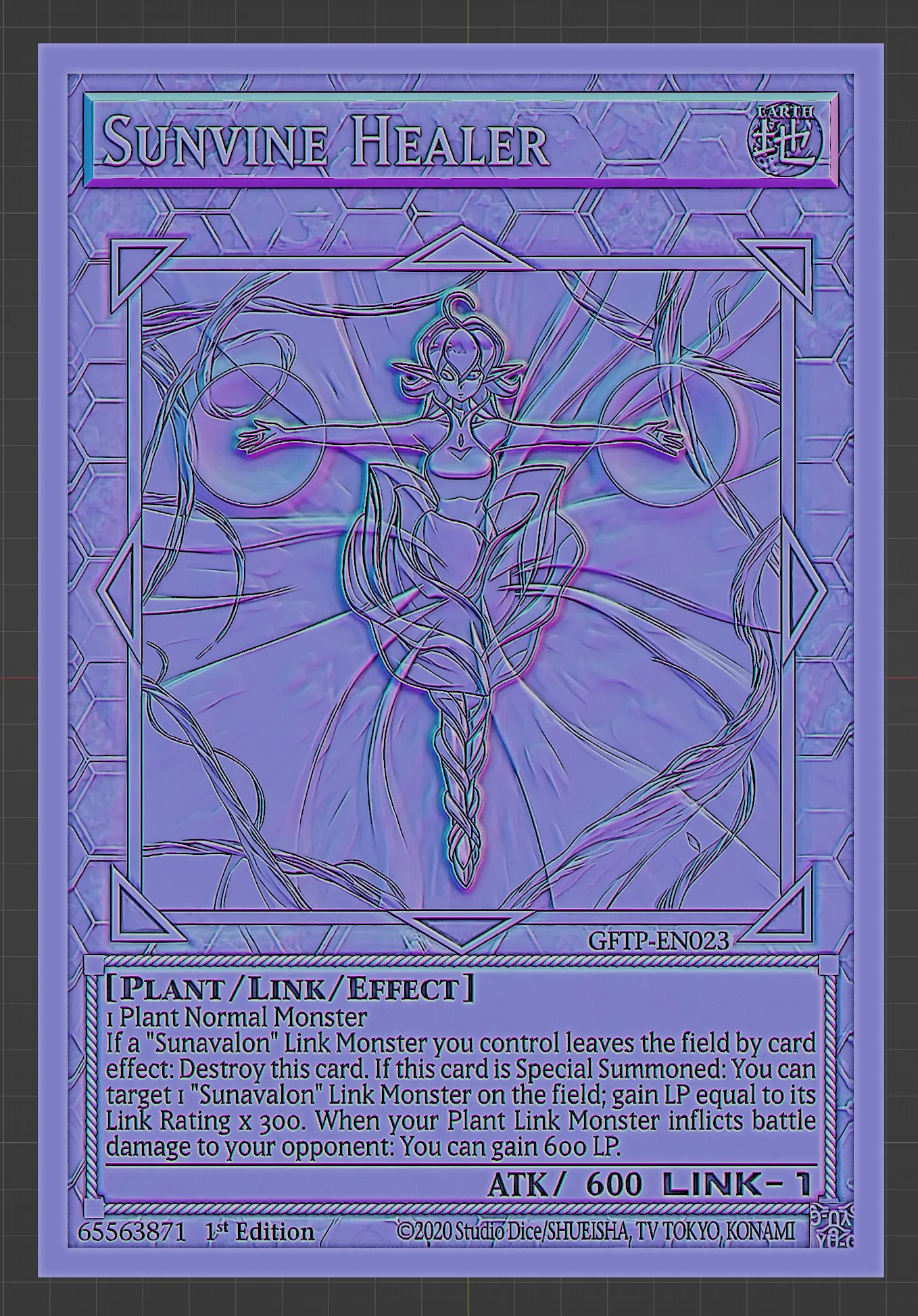 Board Games & Card Games STL Download - Sunvine Healer - yu-gi-oh!by ...