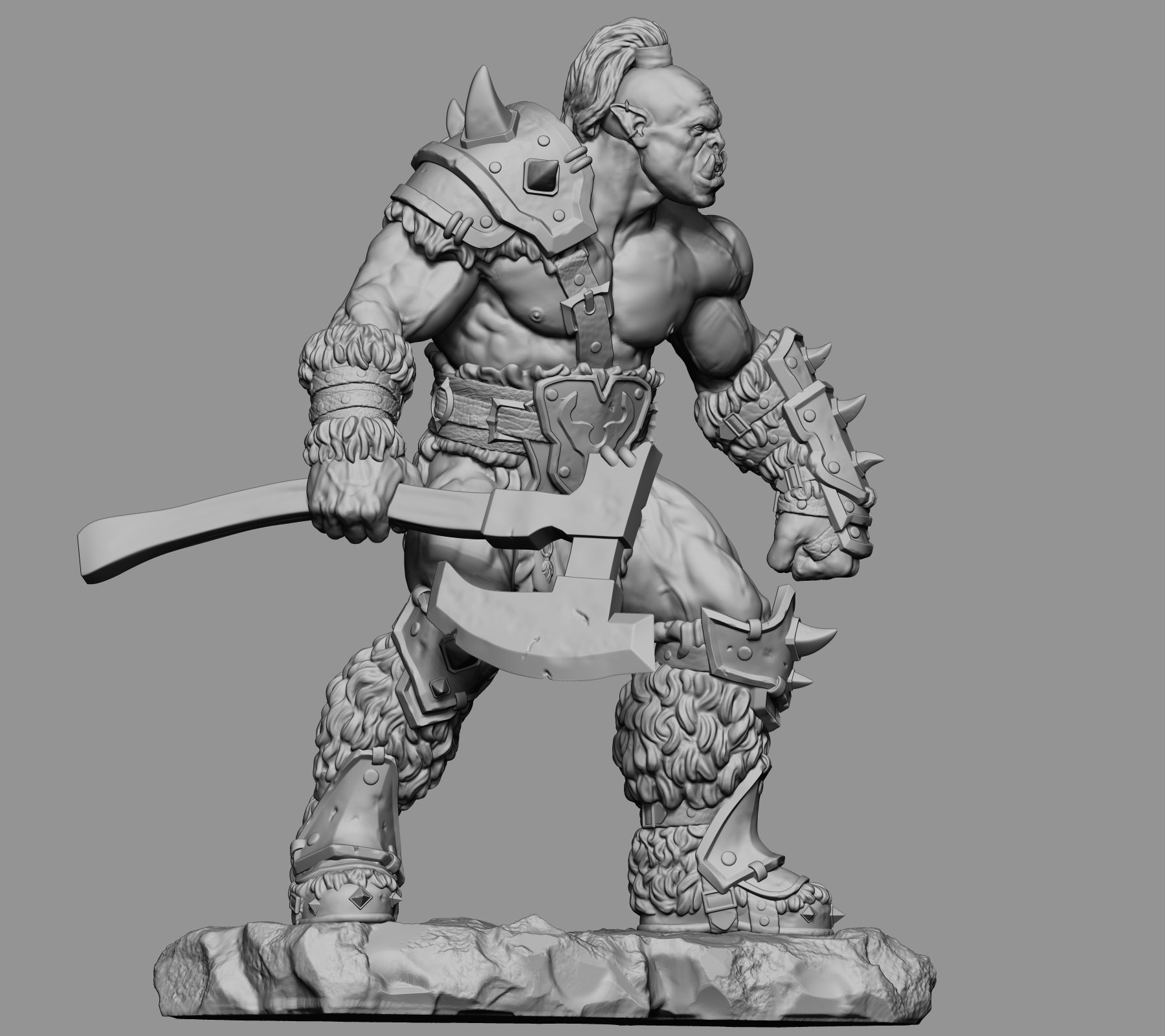 Orc Warrior | 3D models download | Creality Cloud