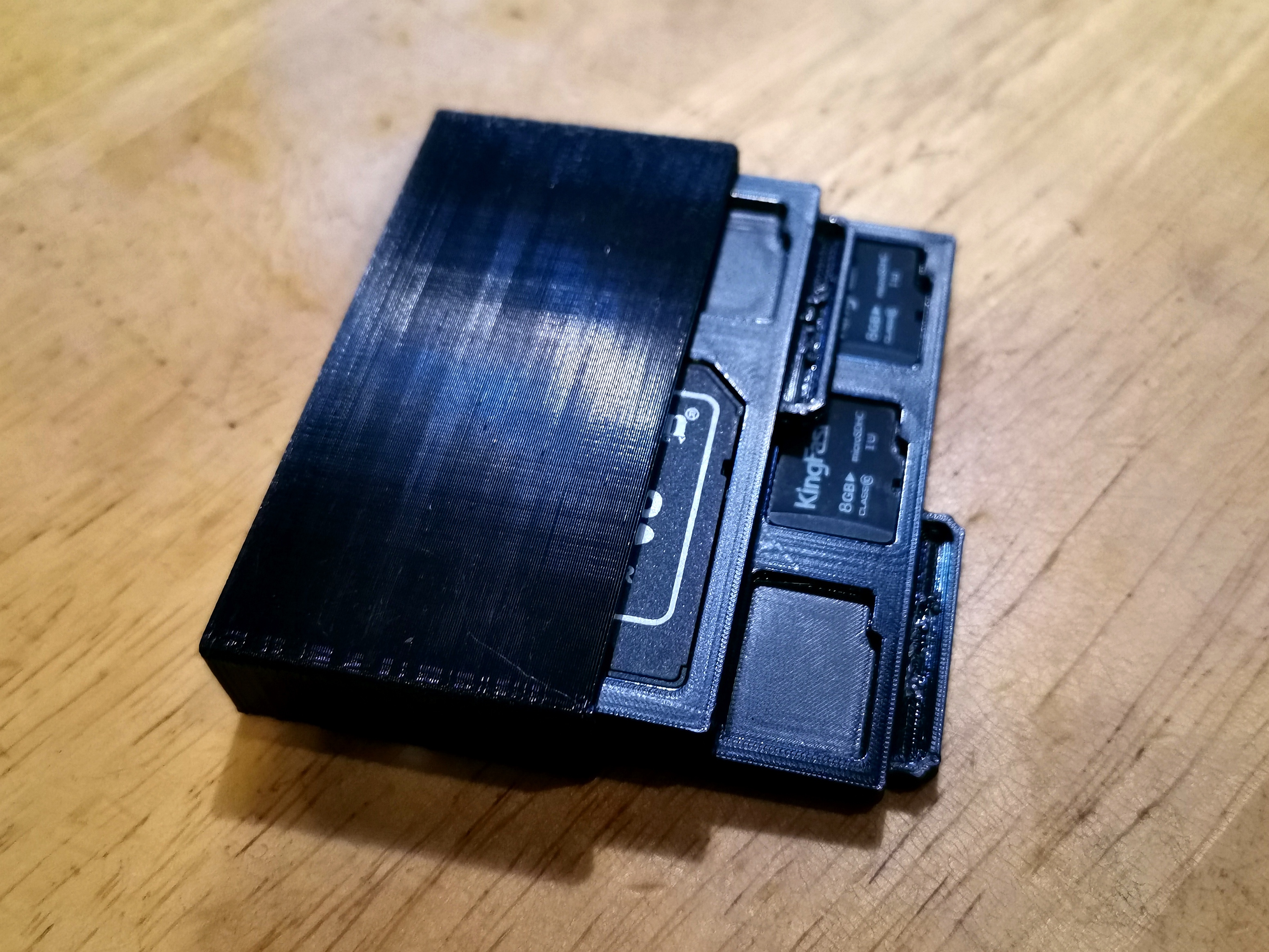 MicroSD card and Adapter Holder | 3D models download | Creality Cloud