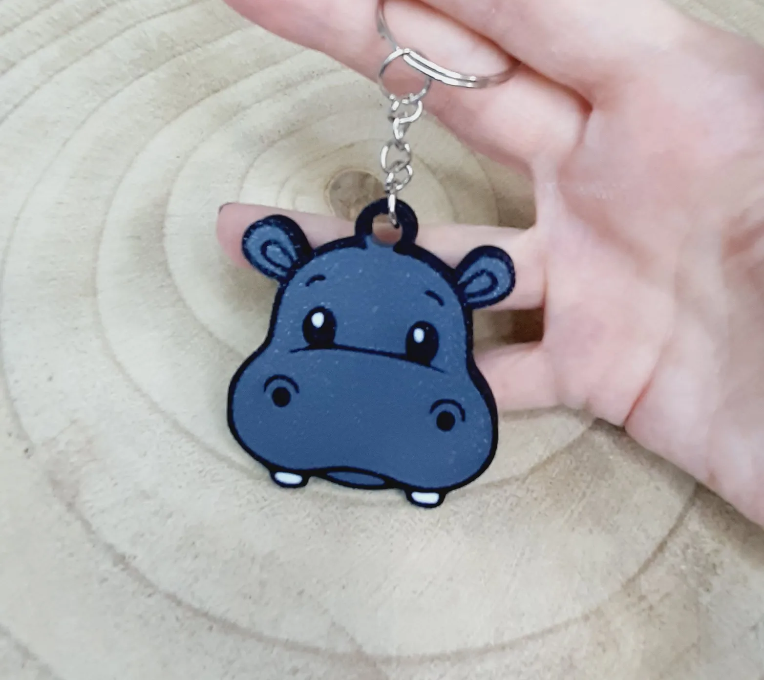 Jewelry & Accessories STL Descarga - LLAVERO HIPOPÓTAMO / HIPPO ...