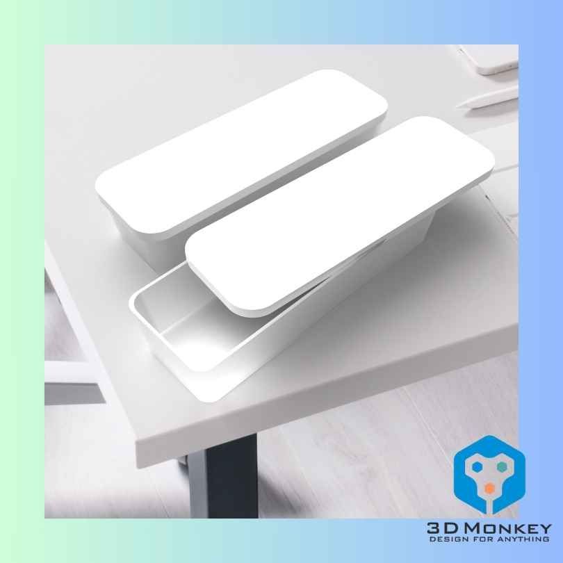 MUJI Box Lid 2 (8.5cm x 25.5cm x 5cm) 無印PP整理盒2 无印PP整理盒2 | 3D models ...