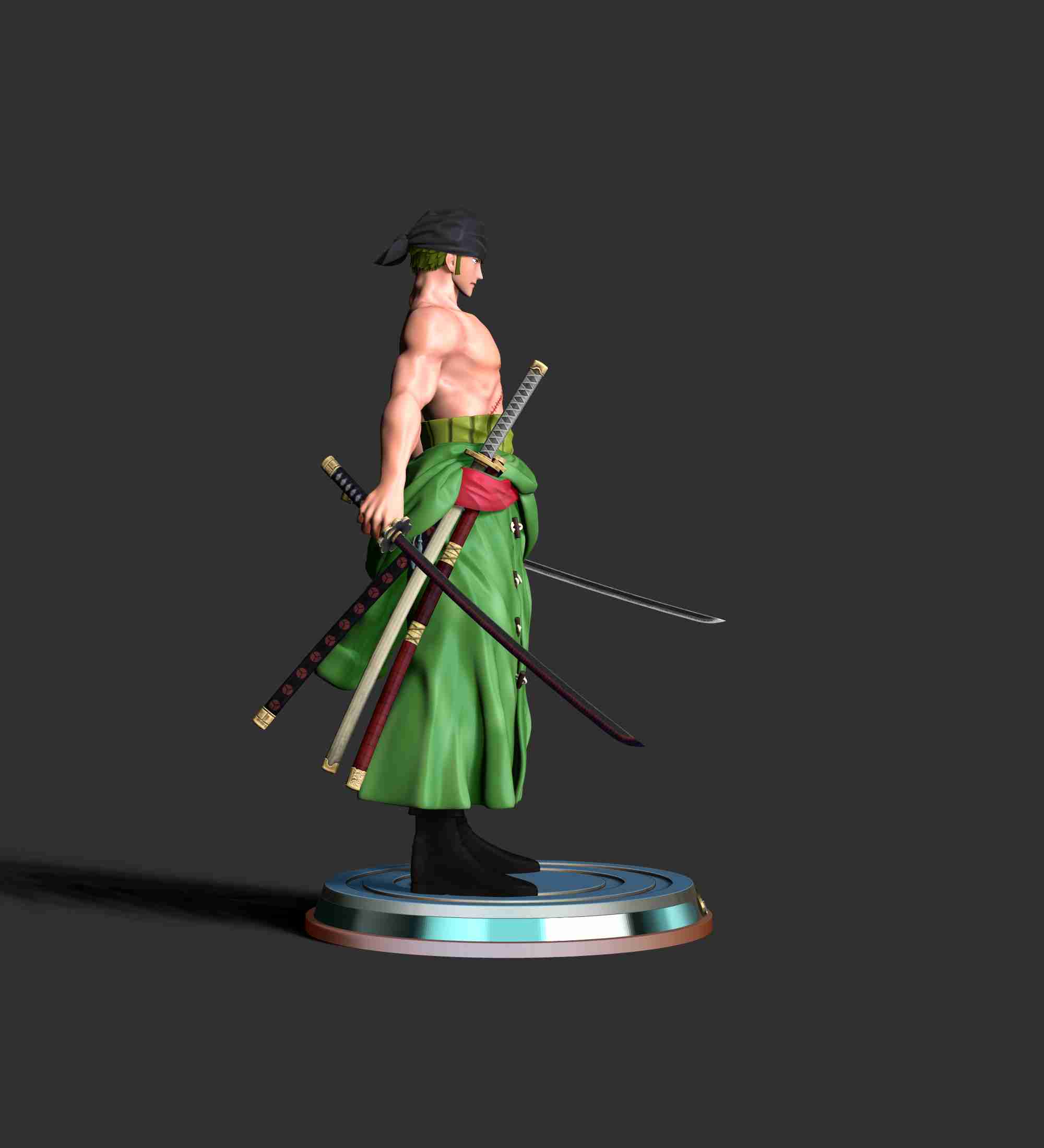 Roronoa Zoro - One Piece | 3D models download | Creality Cloud