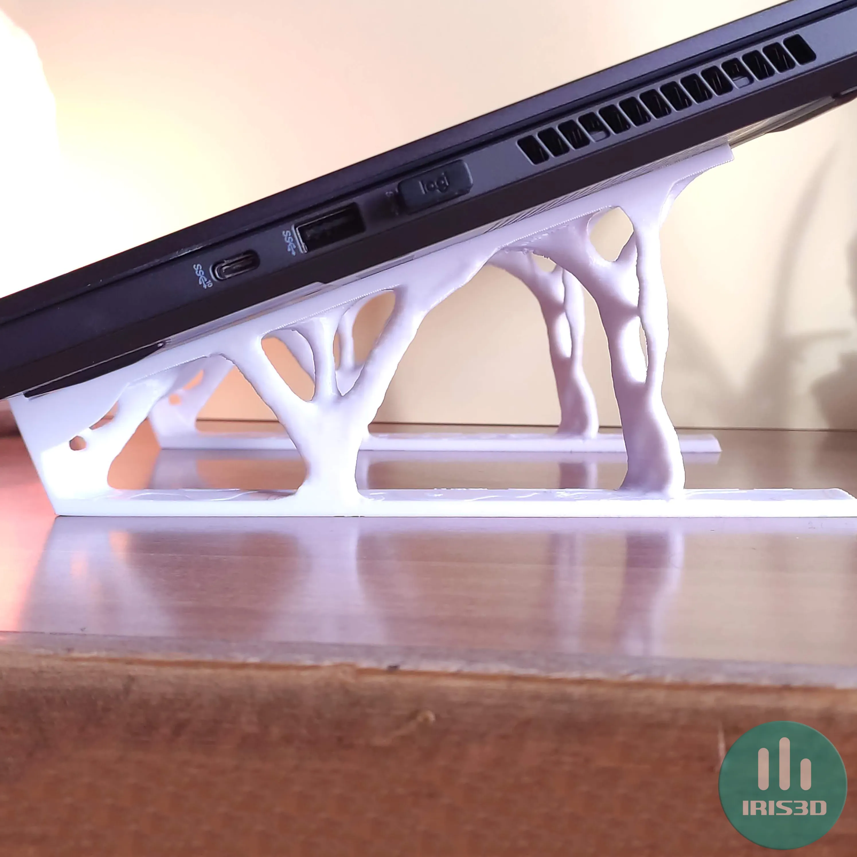 Other STL Download - ORGANIC LAPTOP STANDby Iris3Design