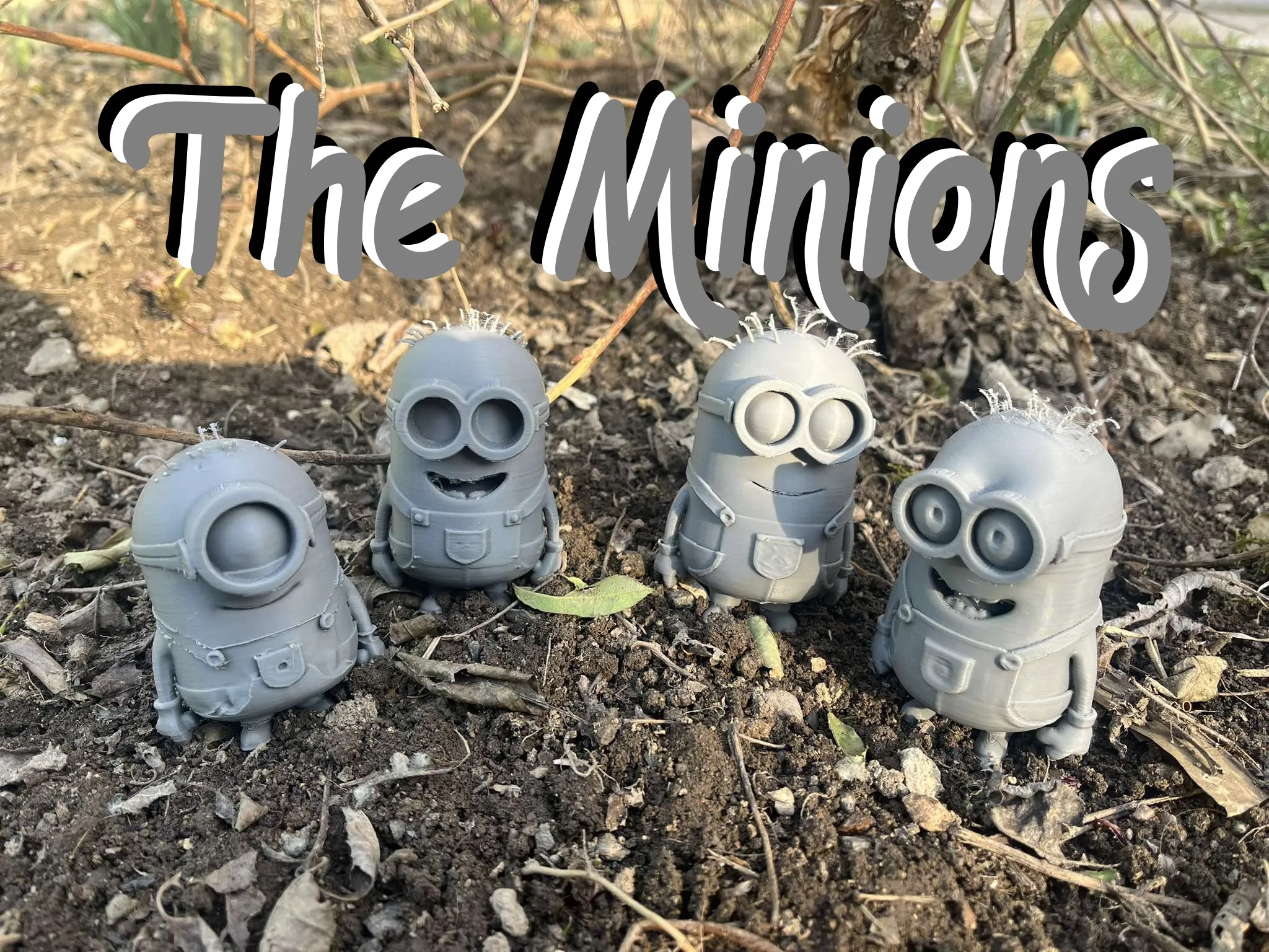 3d Printer Files 3mf File The Minions Creality Cloud