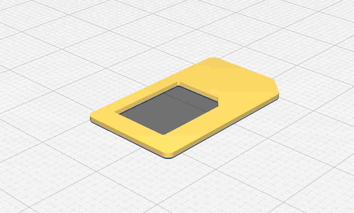 Sim-NanoSim Adapter | 3D models download | Creality Cloud