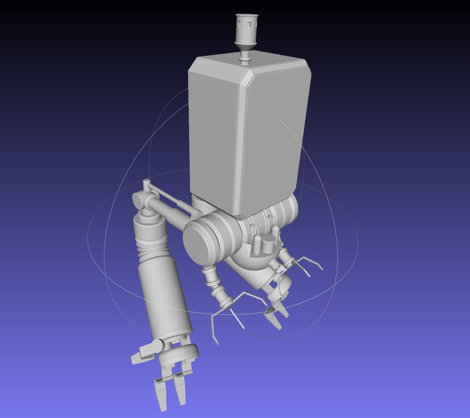 Simplified NieR Automata Pod 042 Basic Model | 3D models download ...