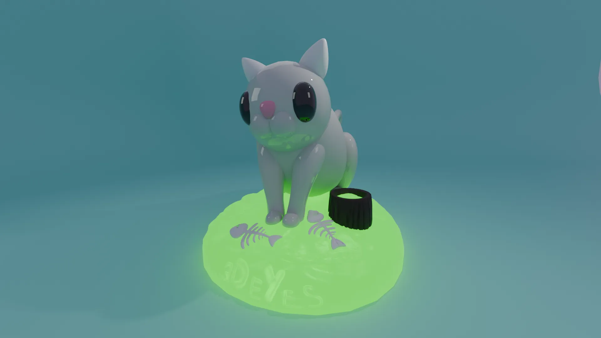 3D Printer Files | 3MF File | The angler cat | Creality Cloud