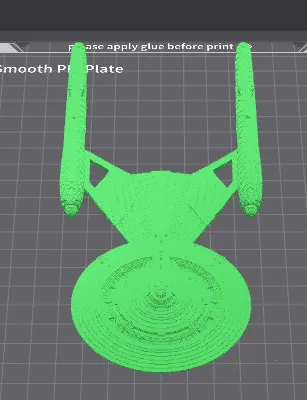 3D Printer Files | 3MF File | Minecraft USS Discovery | Creality Cloud